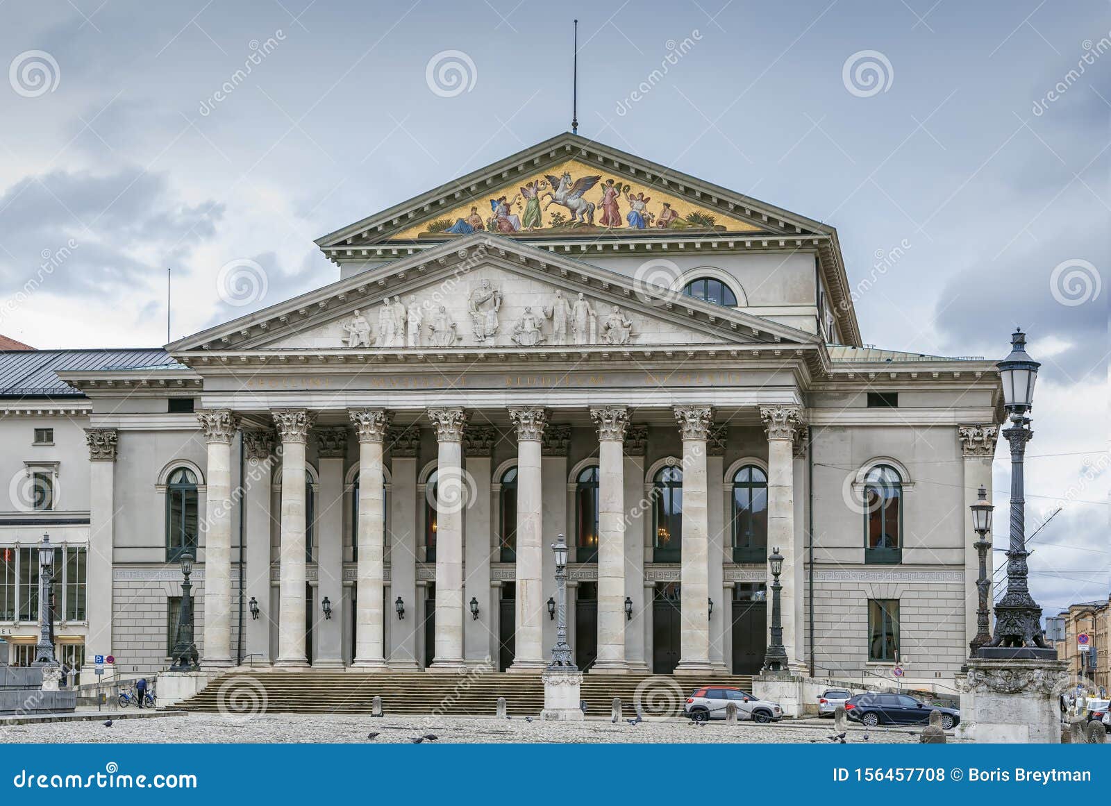 Bavarian State Opera, Munich, Germany Stock Photo - Image of opera ...