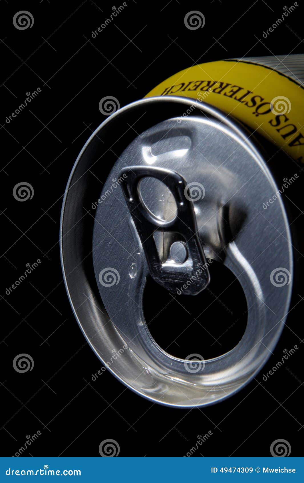 Baverage Can stock image. Image of aluminum, closure - 49474309