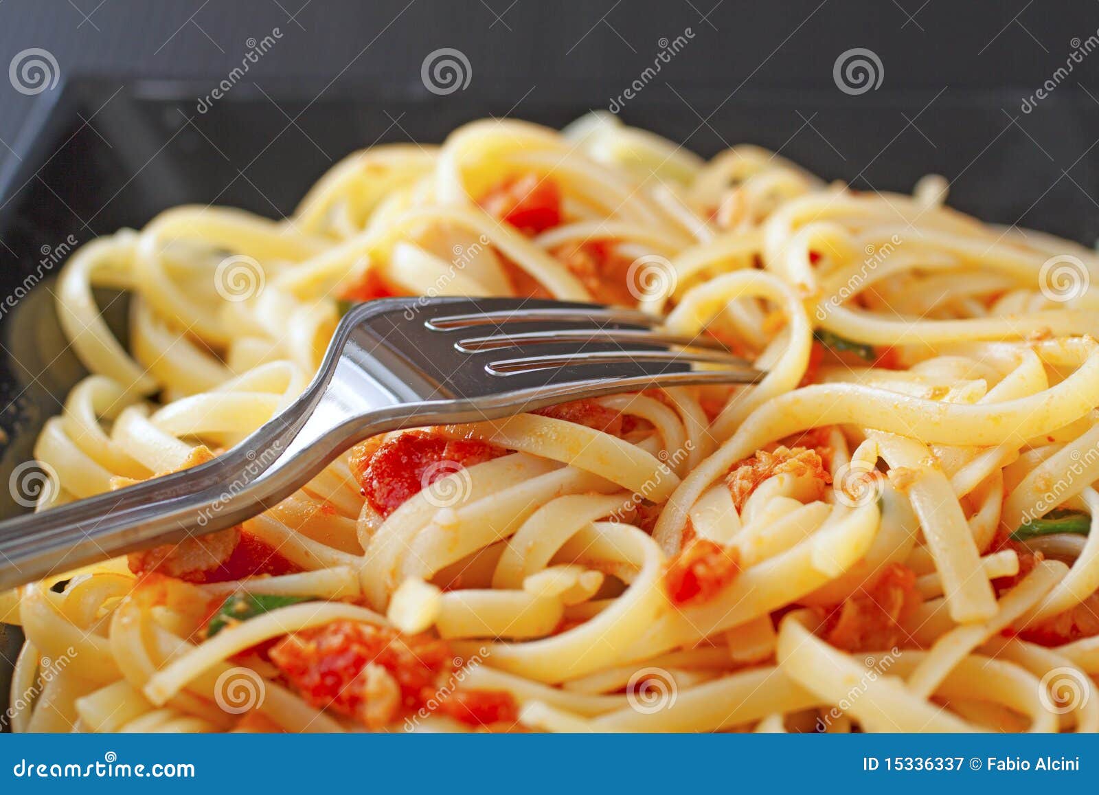 Bavette stock image. Image of sauce, italian, spaghetti - 15336337