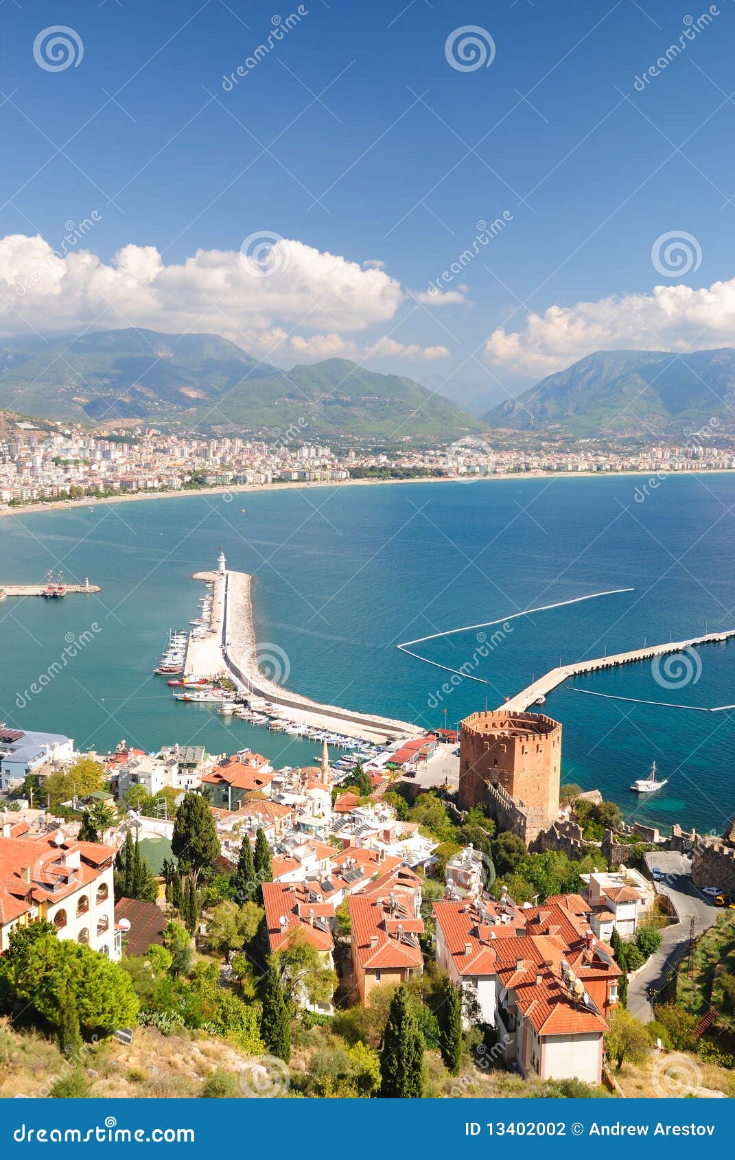 Bay of Alanya. Turkey stock photo. Image of turkey, tourism - 13402002