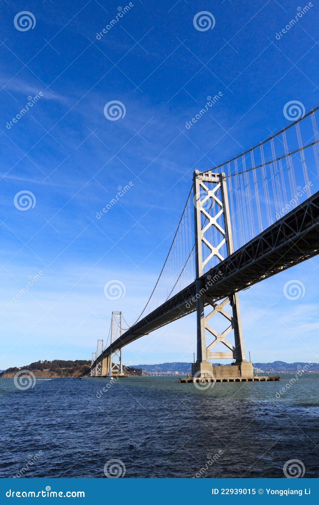 Bay Bridge stock image. Image of bridge, landscape, building - 22939015