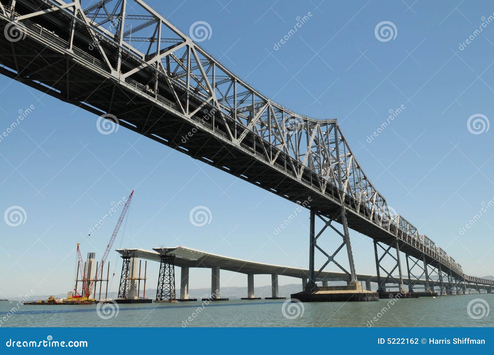 Bay Bridge stock photo. Image of interstate, incomplete - 5222162