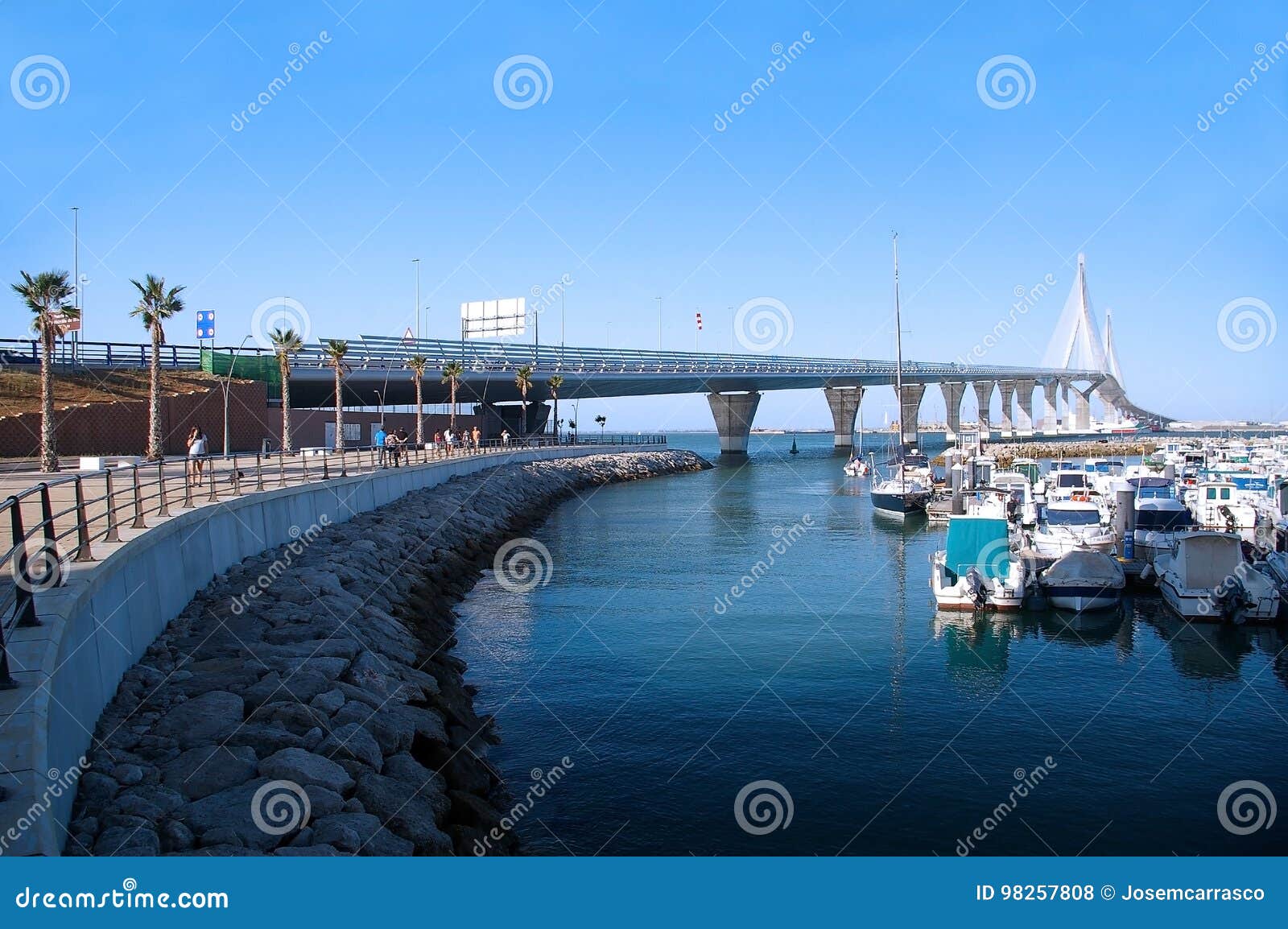 Bay of Cadiz editorial stock photo. Image of oceaiexcl - 98257808