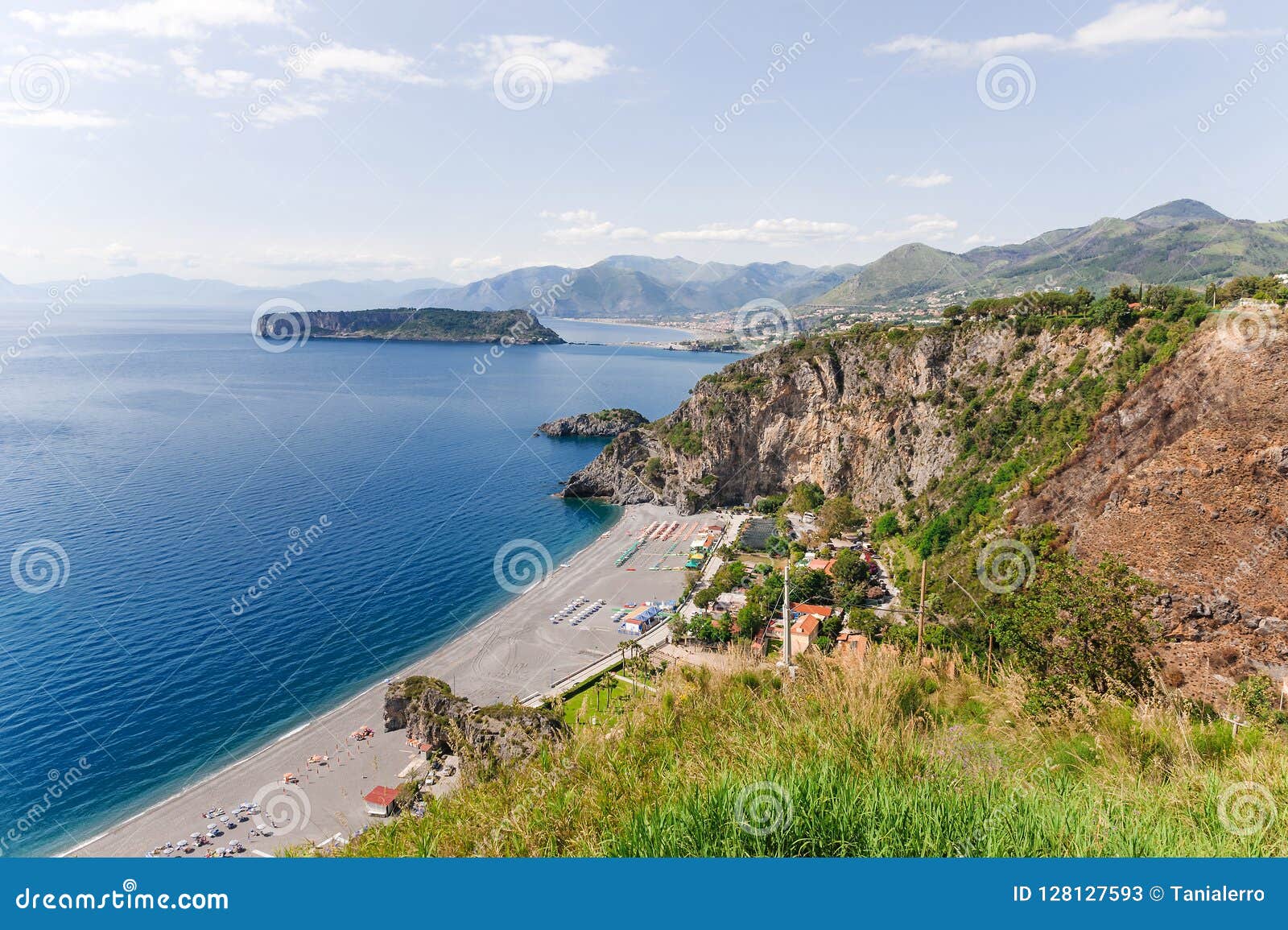 A Bay of San Nicola Arcella Near the Arcomagno, South of Italy. Stock ... A Bay of San Nicola Arcella Near the Arcomagno, South of Italy. Stock ...
