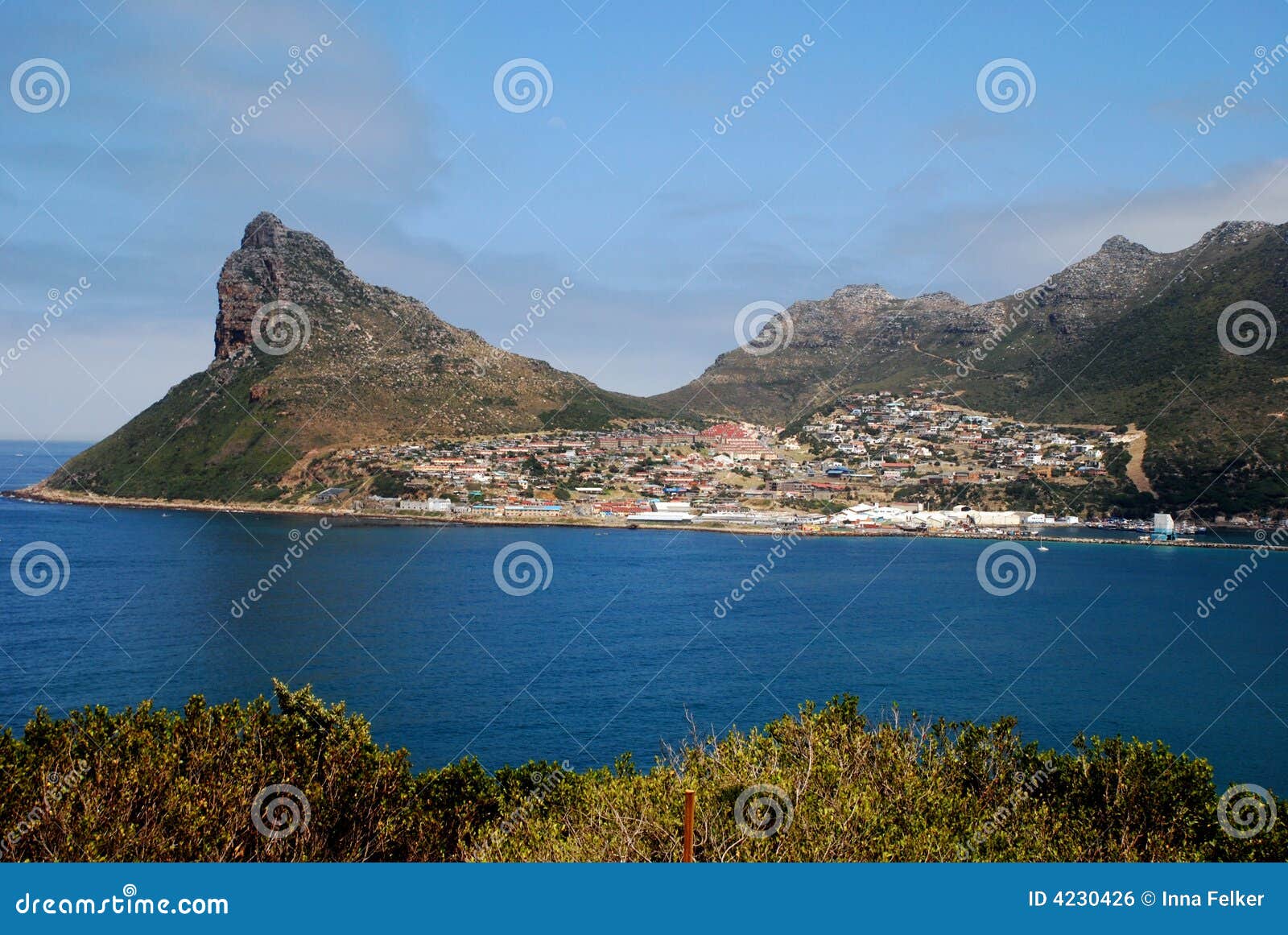 Bay in South Africa stock photo. Image of african, landscape - 4230426