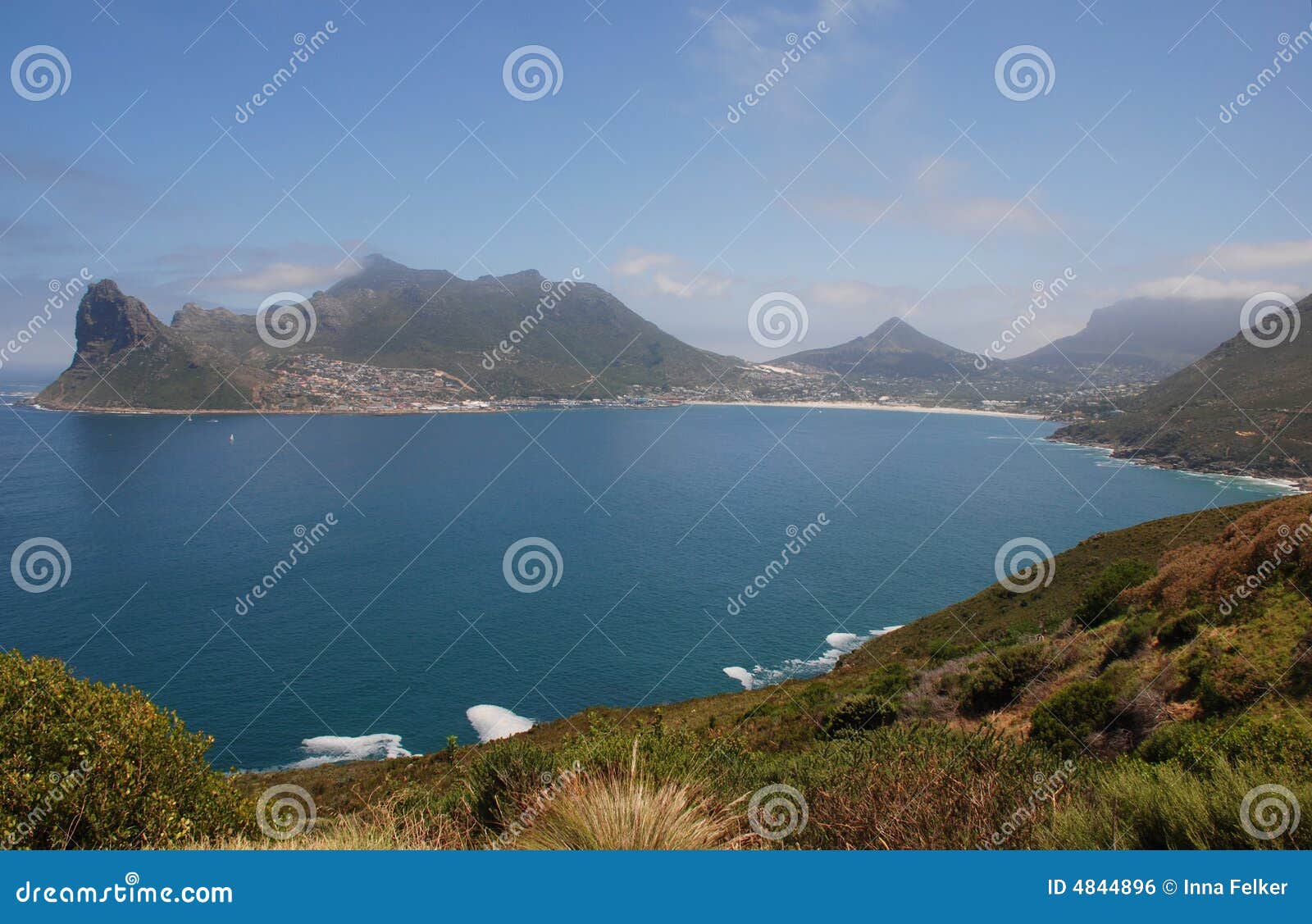 Bay in South Africa stock photo. Image of atlantic, peak - 4844896