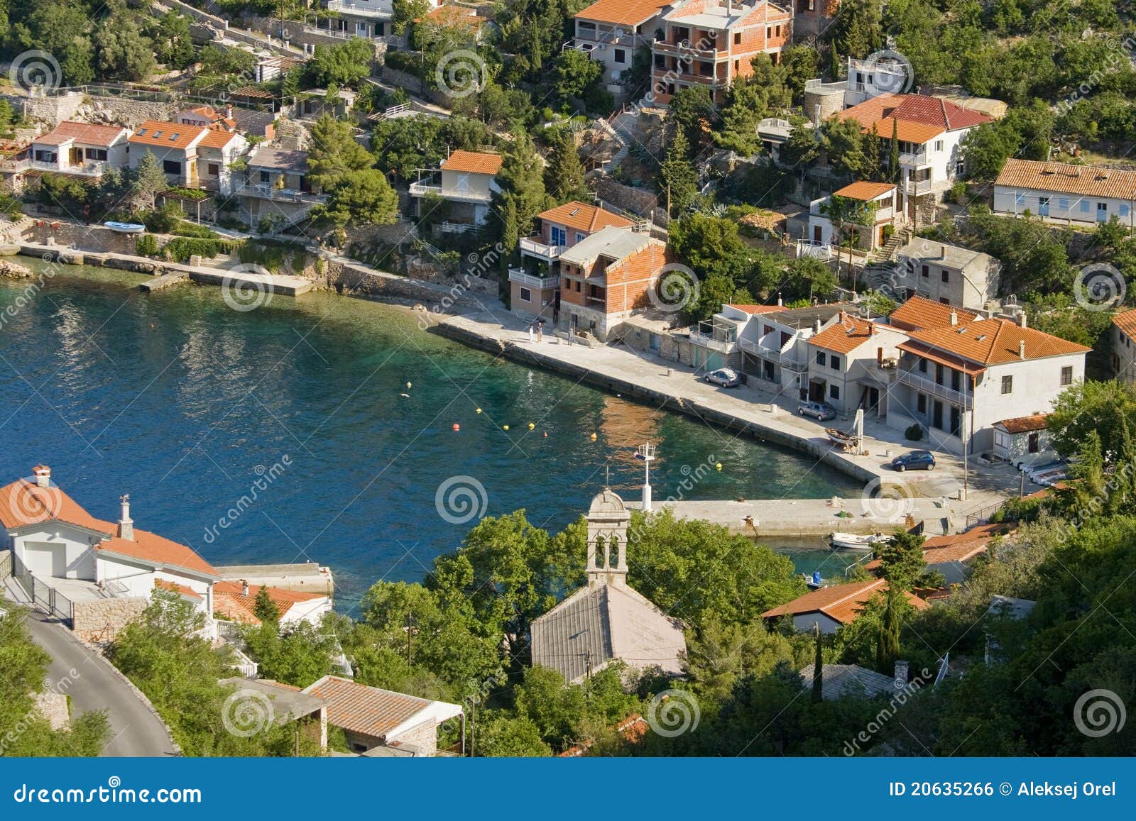 Bay Starigrad by Senj stock photo. Image of islands, island - 20635266