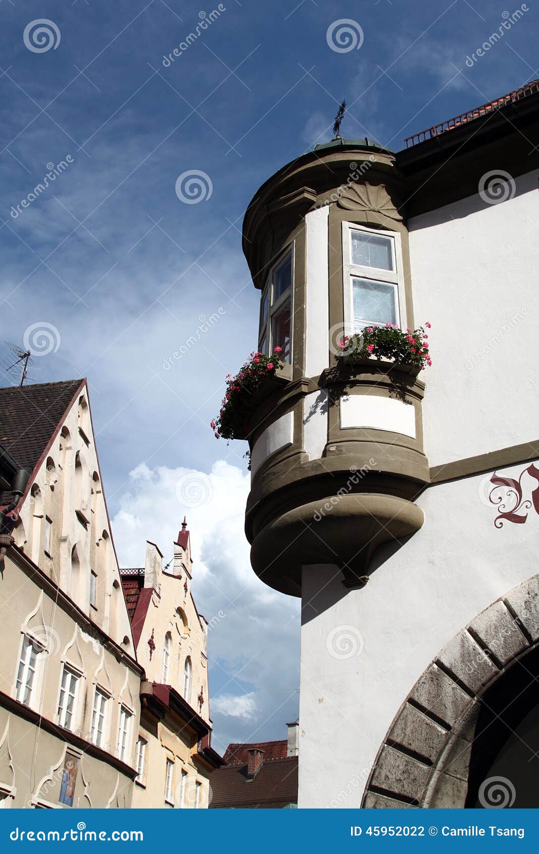 Bay Window stock photo. Image of home, road, urban, building - 45952022