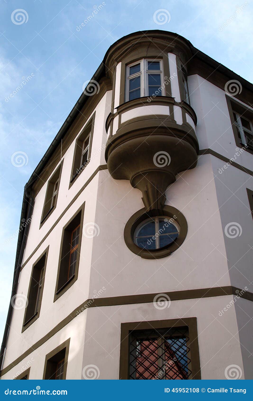 Bay Window stock photo. Image of house, elevation, building - 45952108