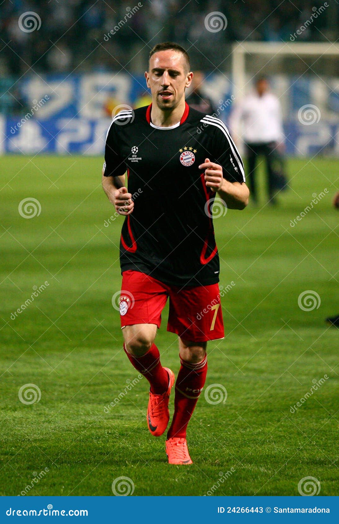 Bayern Munchen S Franck Ribery Editorial Stock Photo - Image of action ...