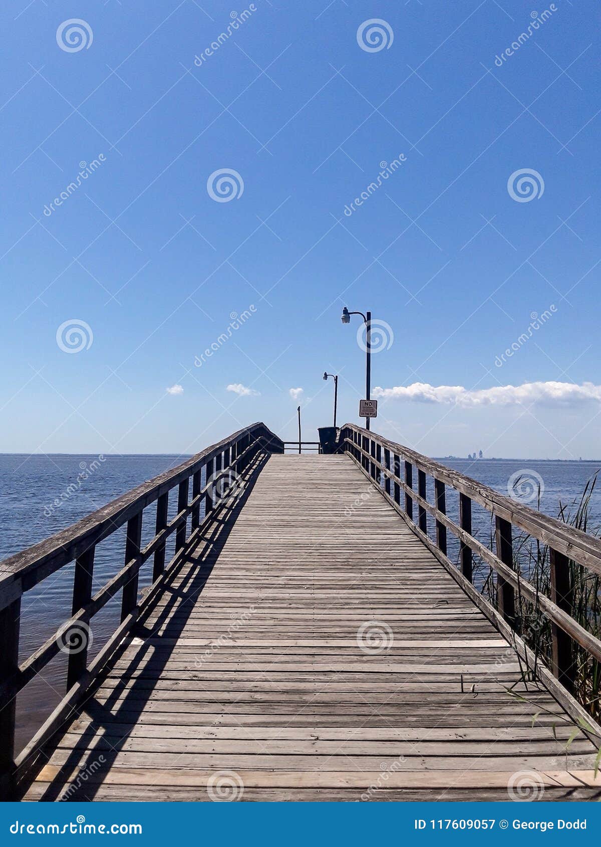 Bayfront Park Pier stock image. Image of pier, located - 117609057