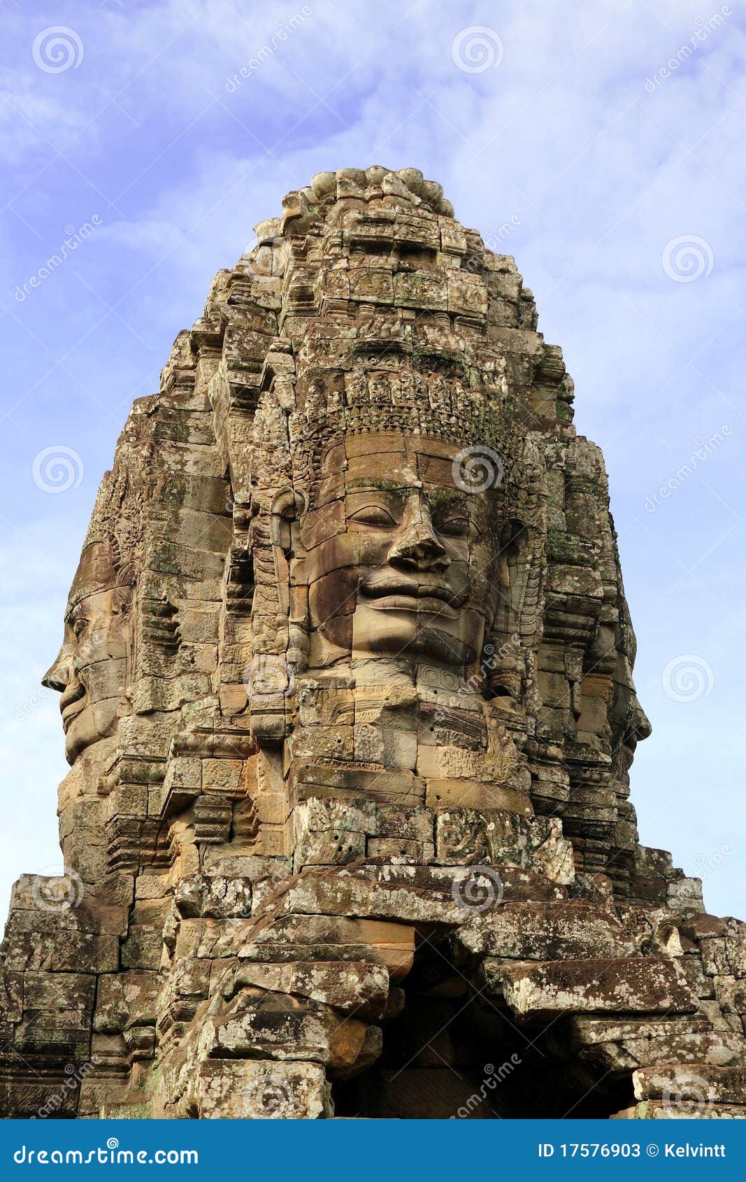 Bayon Temple, Located In Angkor, Cambodia, The Ancient Capital City Of ...