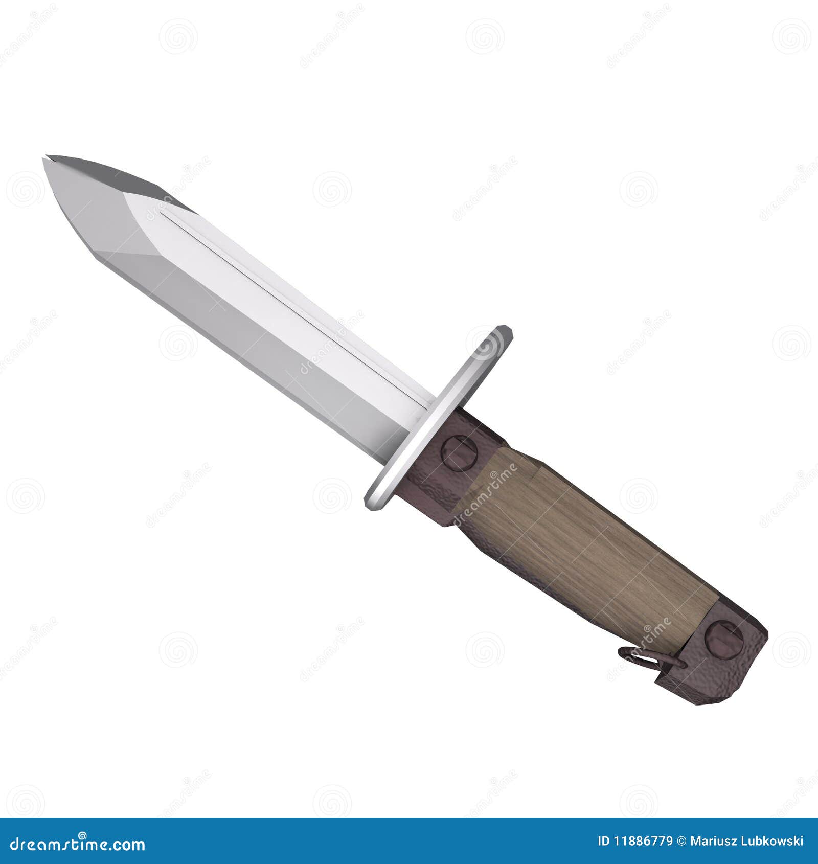 Bayonet Cartoon Vector | CartoonDealer.com #13534543