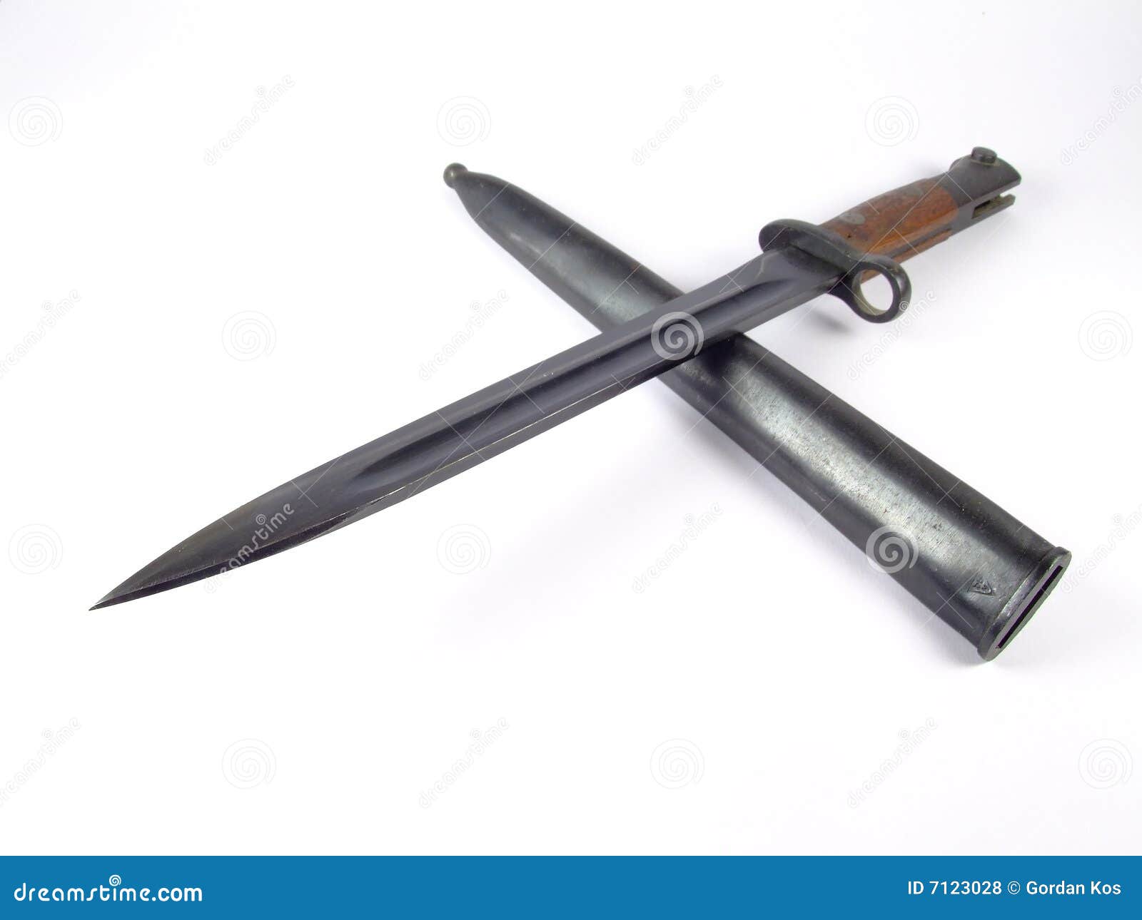 Bayonet stock photo. Image of bodkin, knife, bayonet, weapons - 7123028
