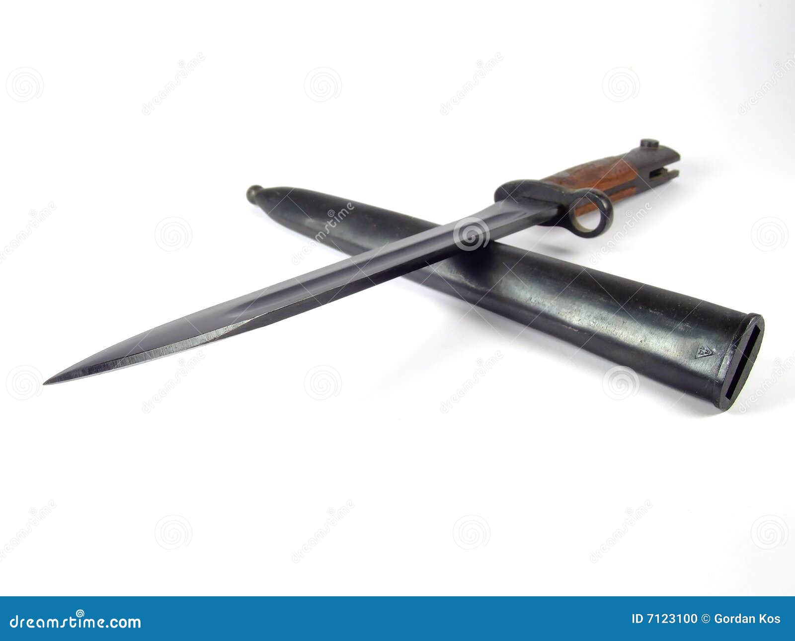 Bayonet stock photo. Image of army, sharp, tool, bayonet - 7123100