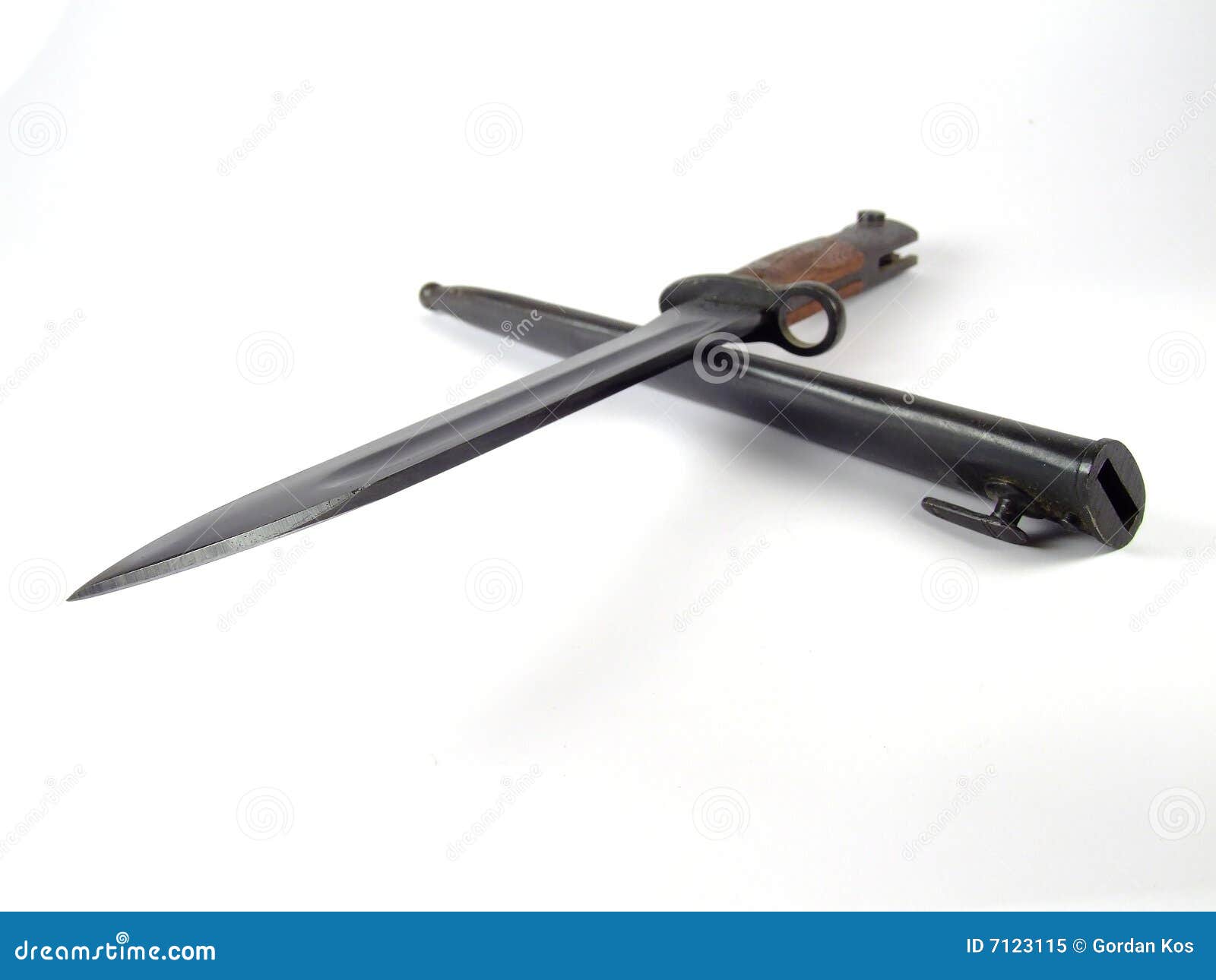 Bayonet stock image. Image of army, bodkin, blade, dagger - 7123115