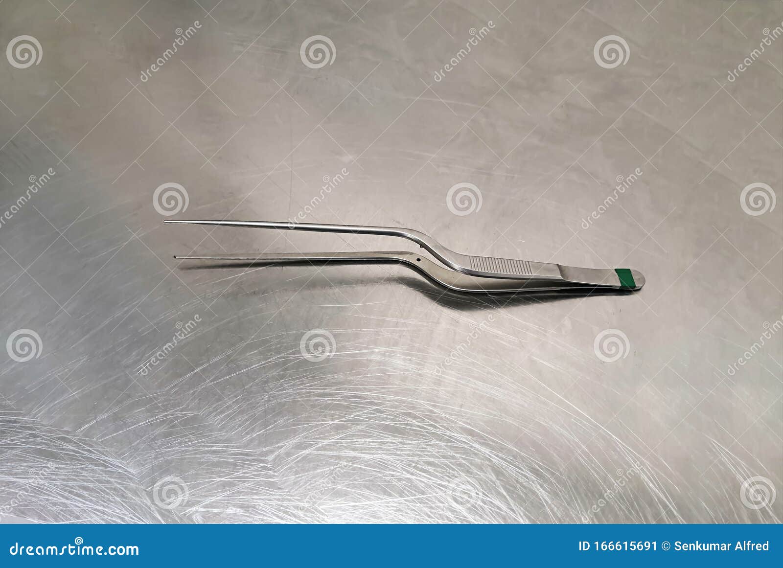 Bayonet Forceps stock image. Image of single, table - 166615691