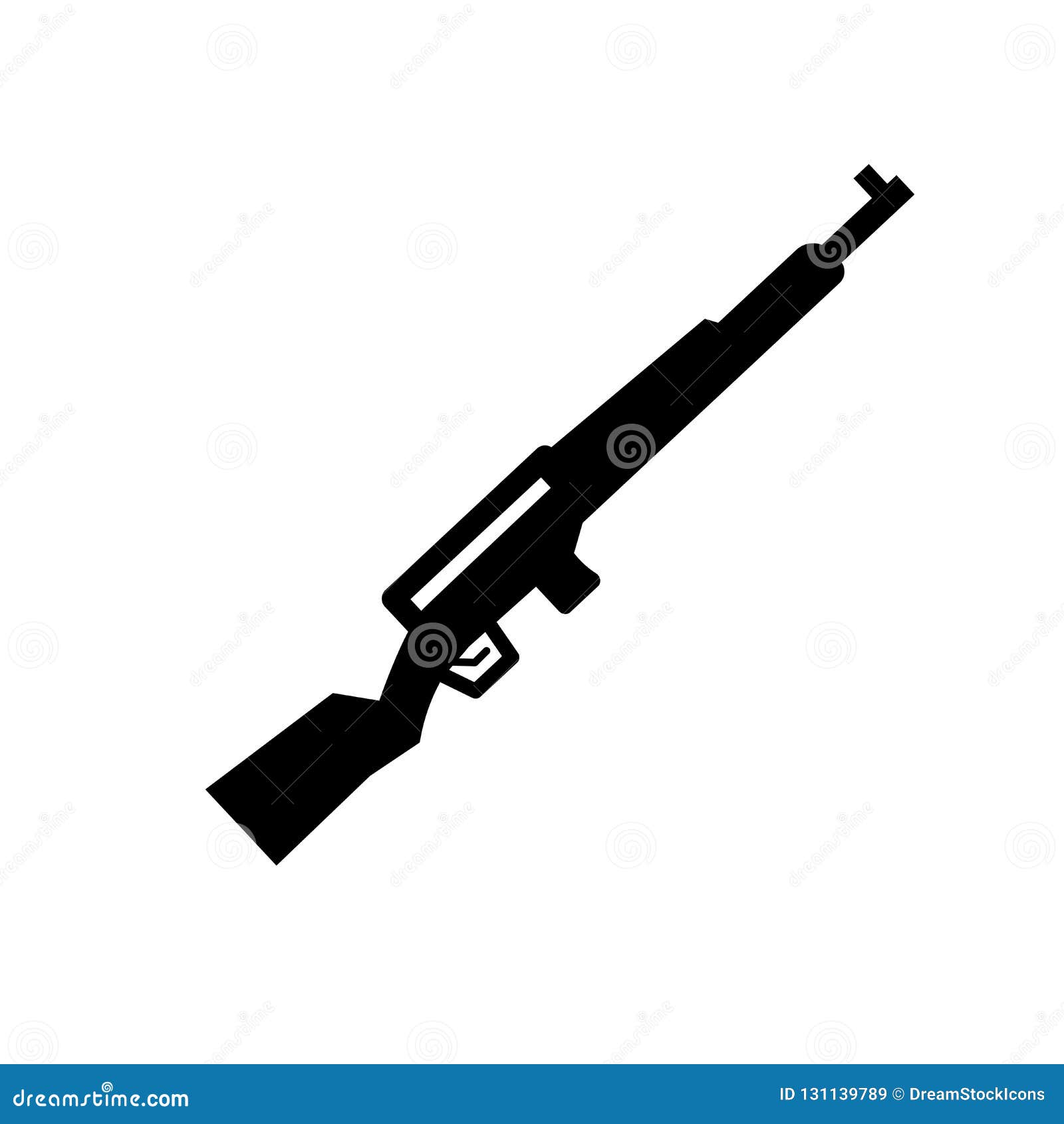 Bayonet On Rifle Icon. Trendy Bayonet On Rifle Logo Concept On W ... Bayonet On Rifle Icon. Trendy Bayonet On Rifle Logo Concept On W ...