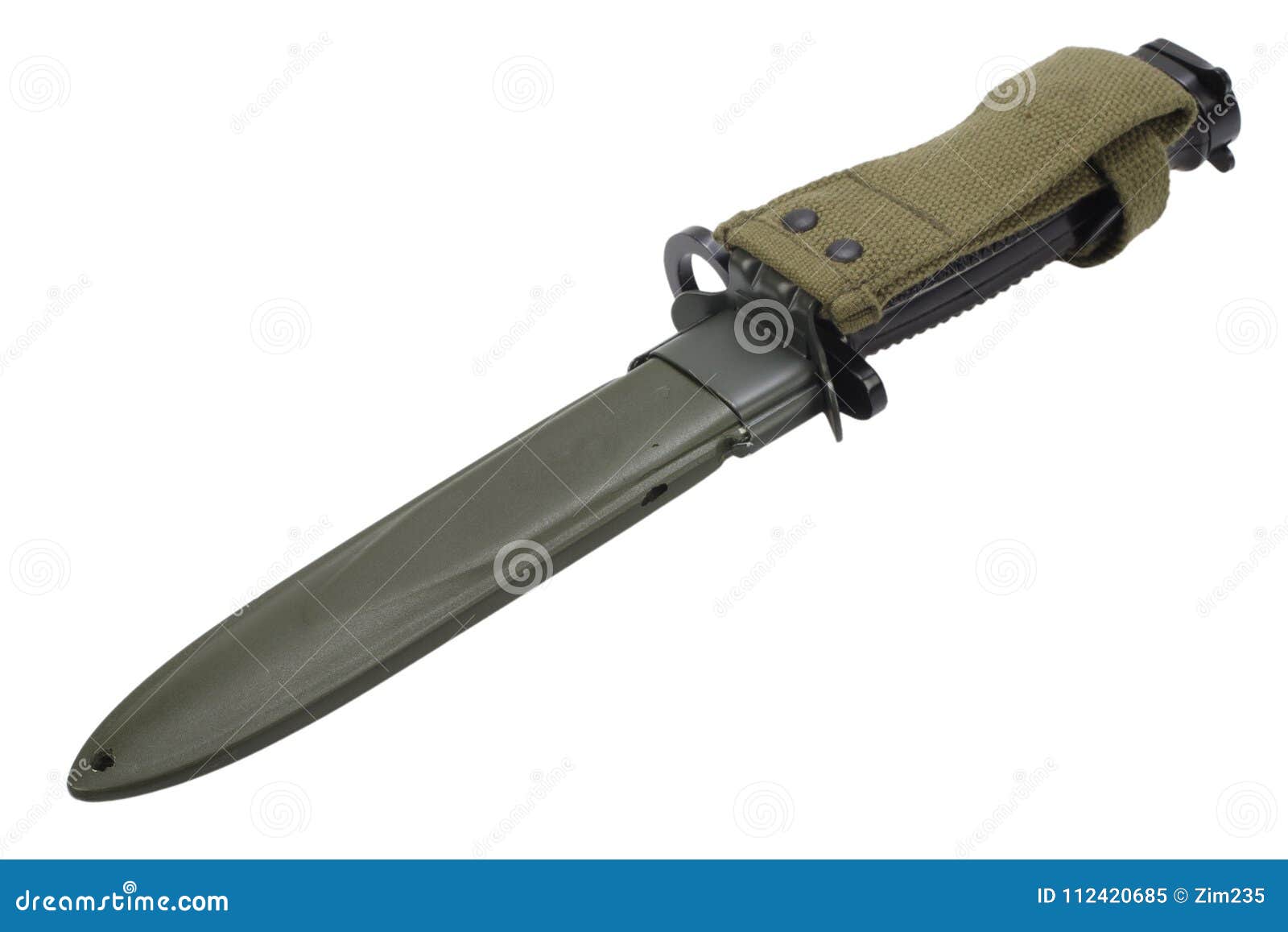 Bayoneta del rifle M16 imagen de archivo. Imagen de rifle - 112420685