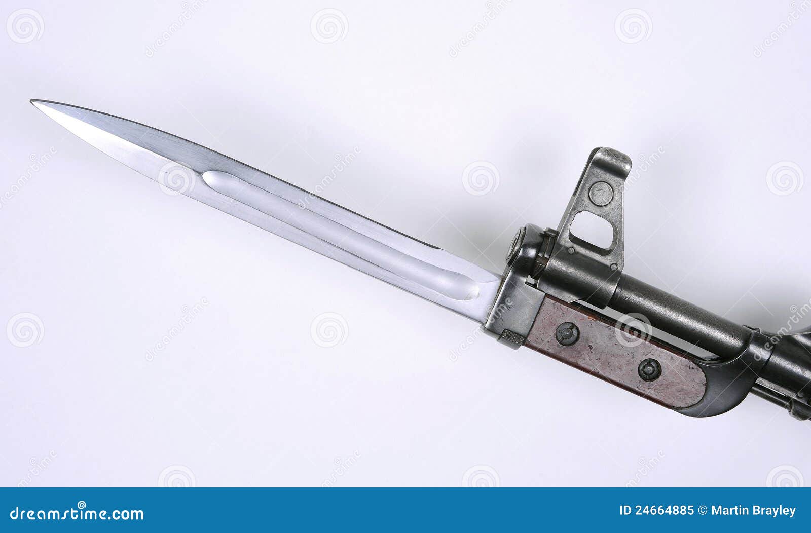 Bayoneta rusa de AK47 imagen de archivo. Imagen de ruso - 24664885