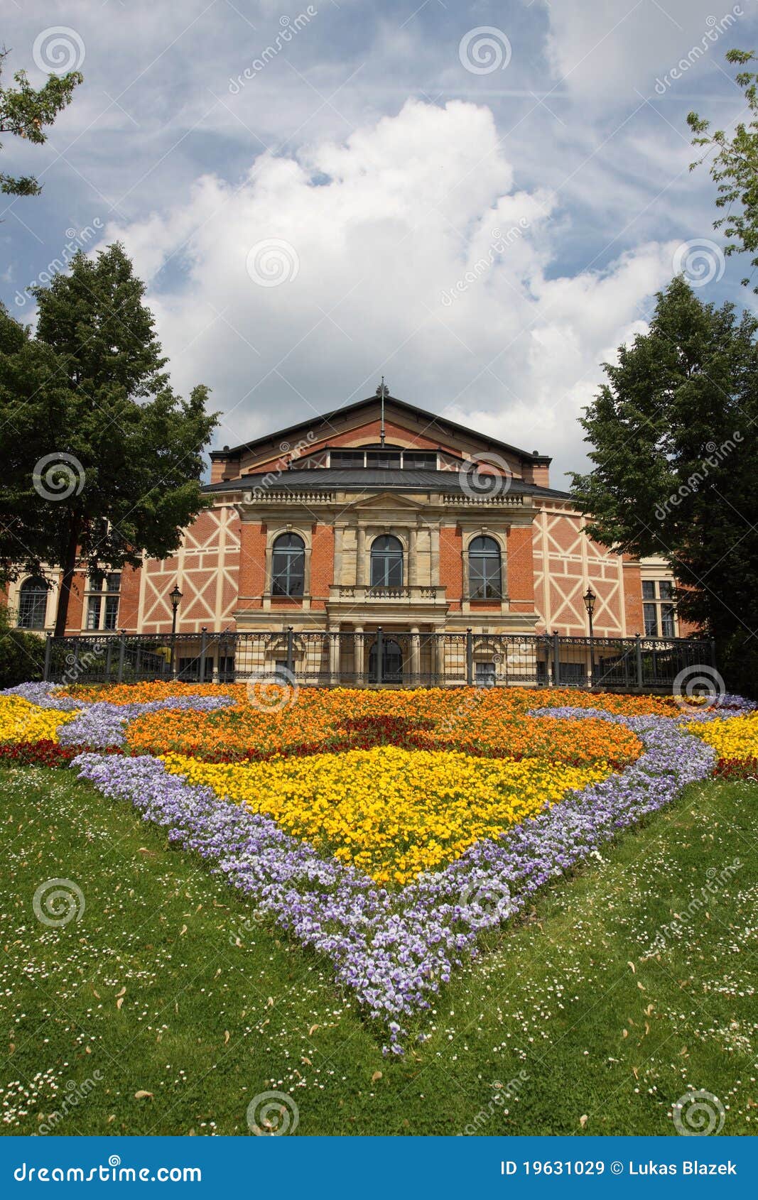 Bayreuth festival Theatre stock image. Image of germany - 19631029
