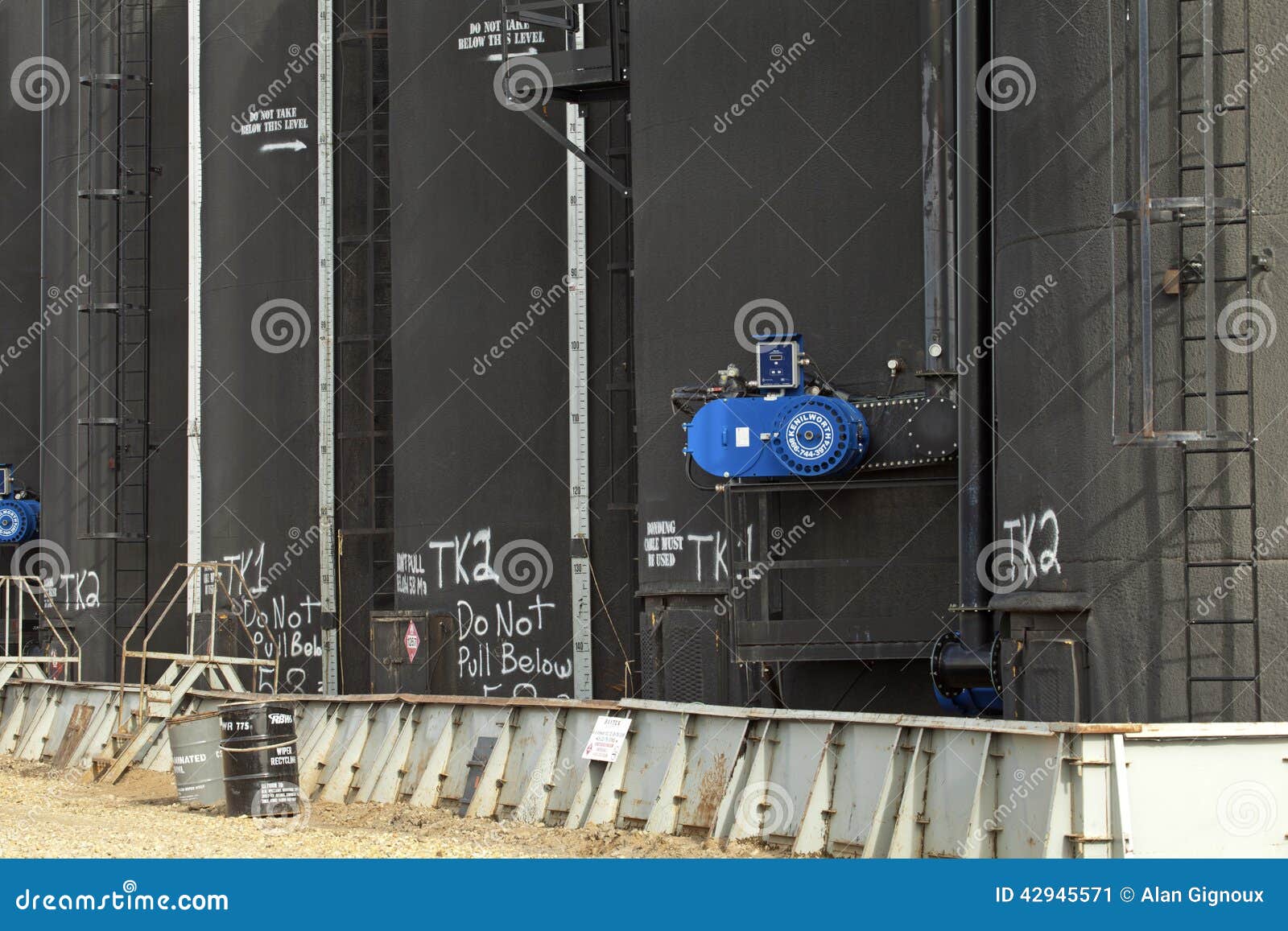 Baytex Bitumen Tanks, Alberta, Canada Editorial Photo - Image of ...