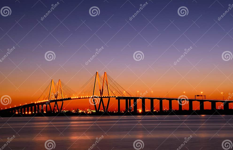 Baytown Bridge stock image. Image of stay, architecture - 18750925