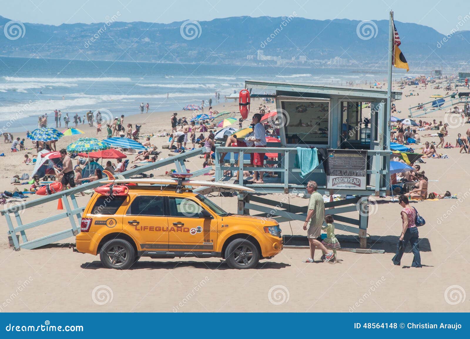 Baywatch photo stock éditorial. Image du malibu, soleil - 48564148