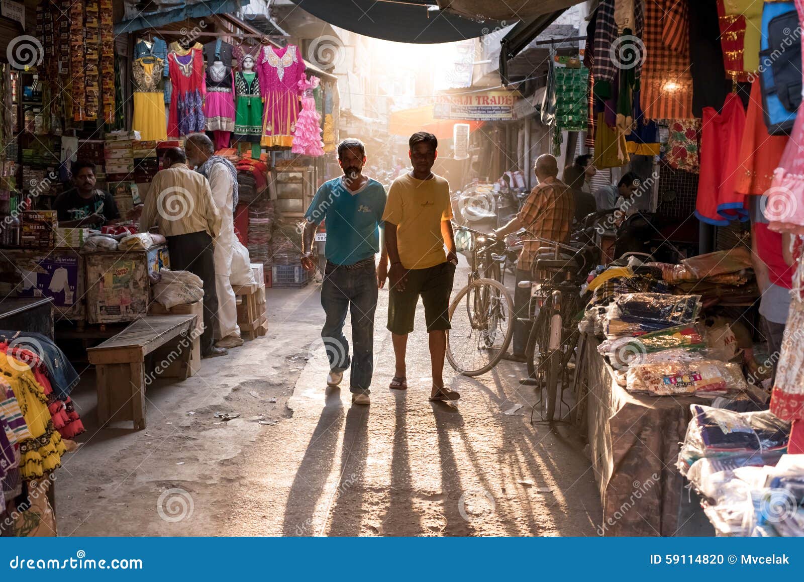 Bazaar editorial image. Image of shop, dress, bicycle - 59114820