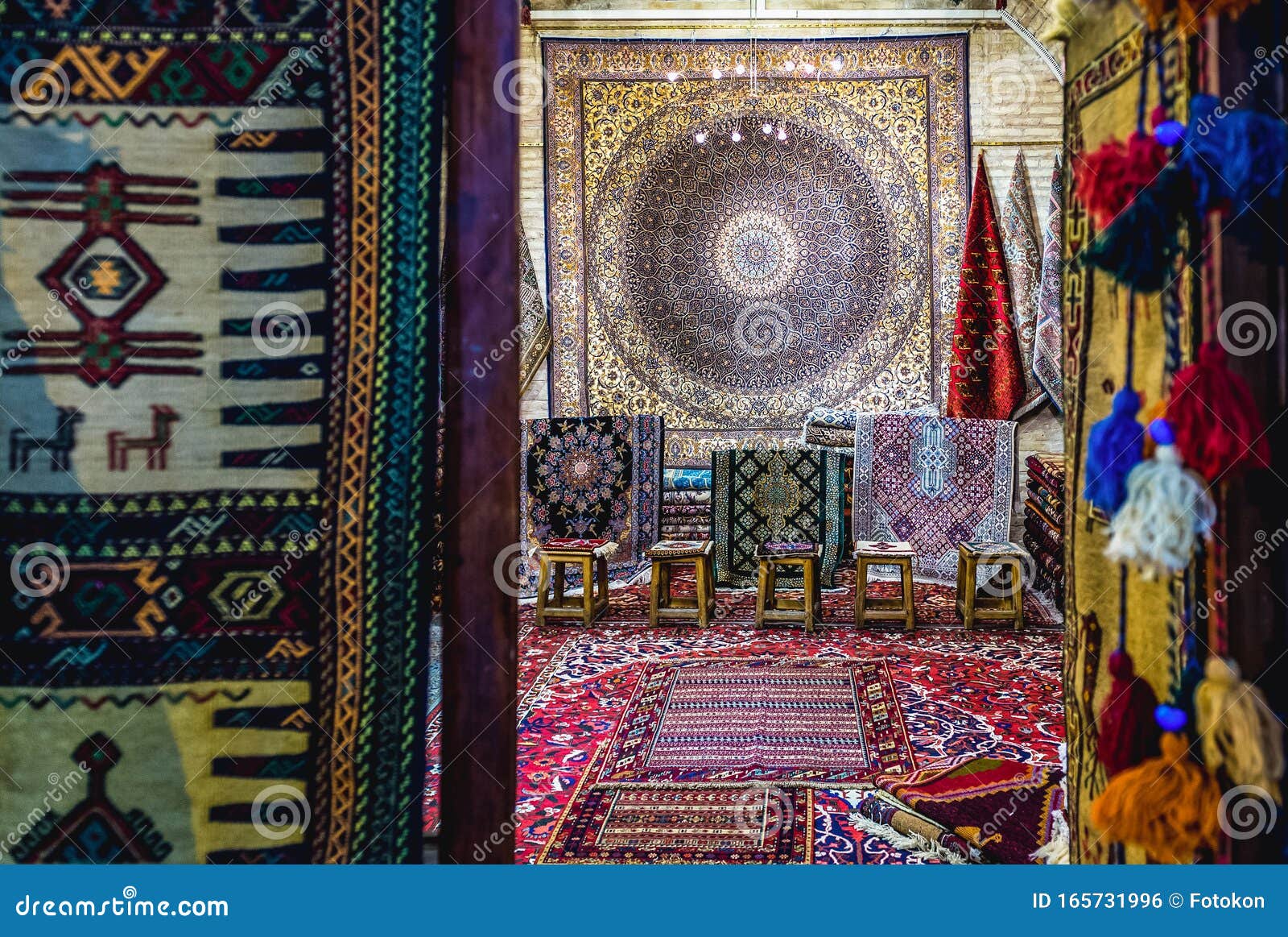 Naqsh-e Jahan Bazaar In Isfahan, Iran Editorial Photo | CartoonDealer ...