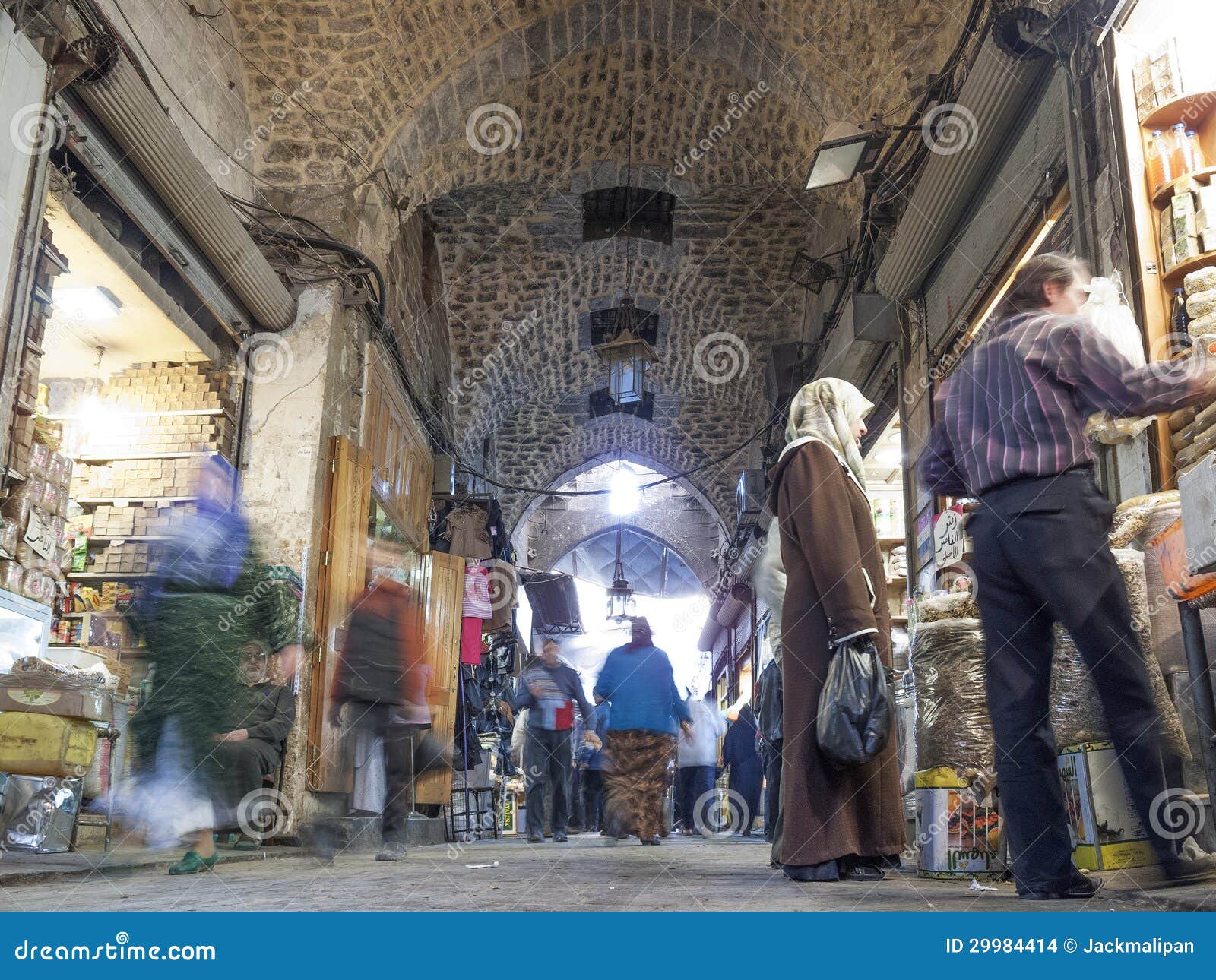Bazaar in aleppo syria editorial stock image. Image of syria - 29984414