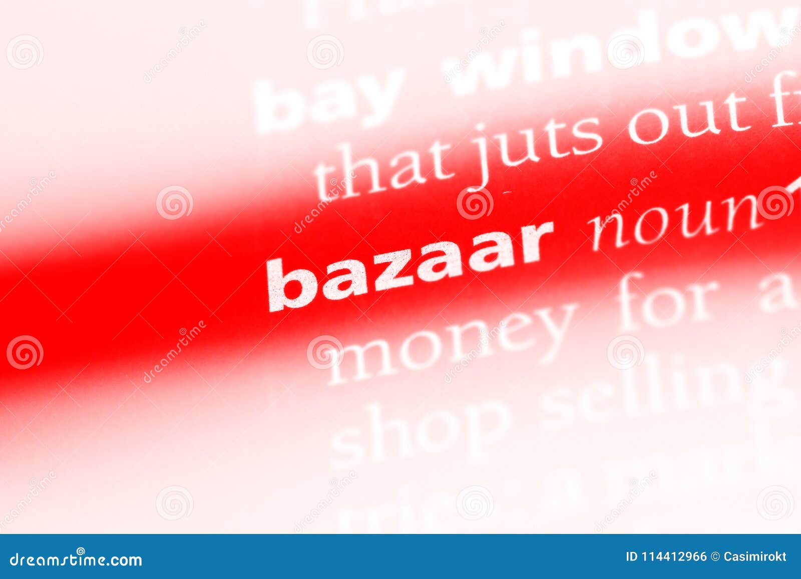 Bazaar stock photo. Image of printed, idea, dictionary - 114412966