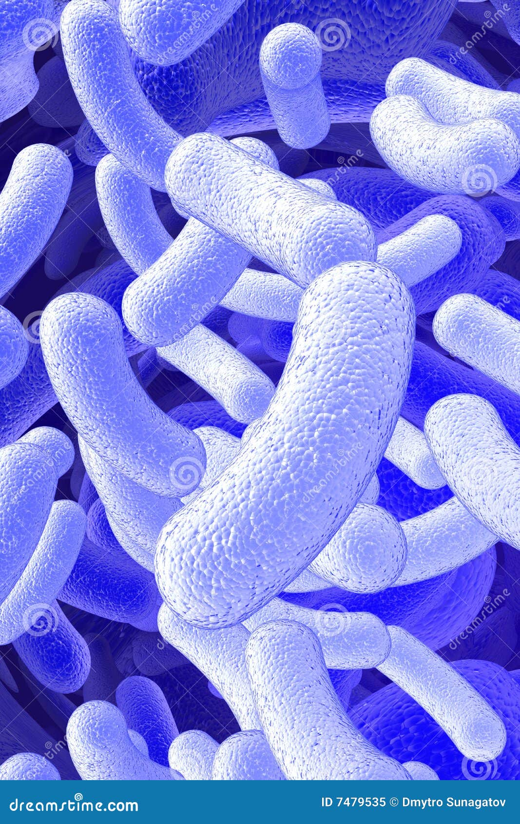 Bazillus Mikroorganismen stock abbildung. Illustration von abbildung ...