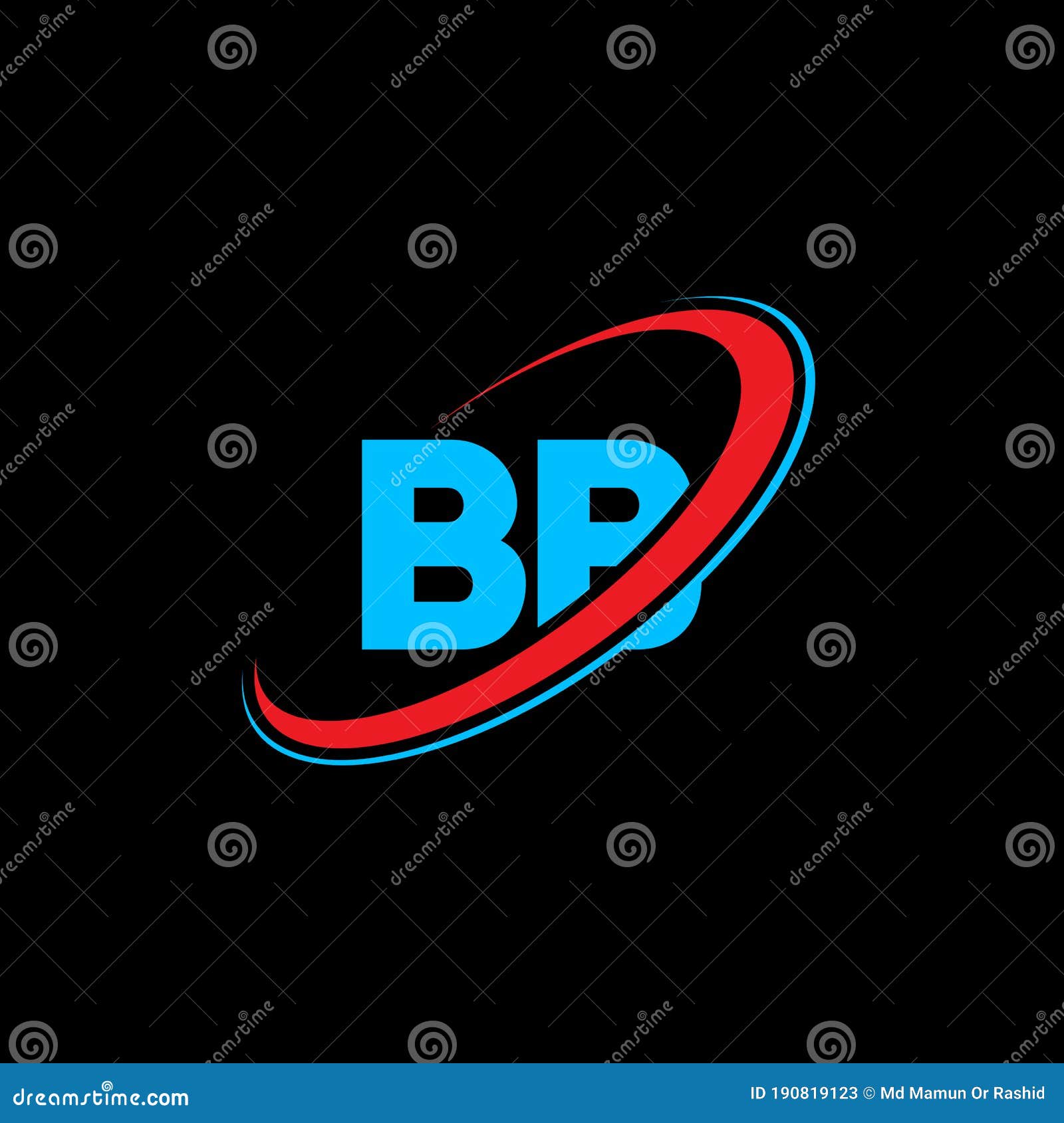 BB B B Letter Logo Design. Initial Letter BB Linked Circle Uppercase ...