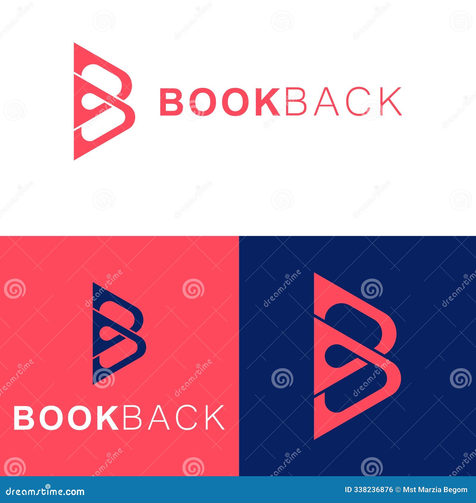 Bb B B Letter Logo Alphabet Design Template Vector Stock Vector ...