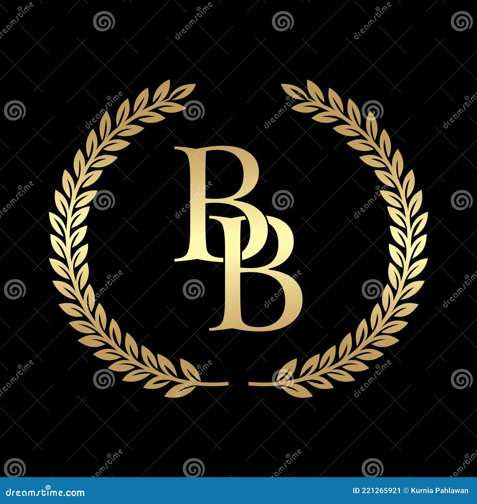 BB Elegant Initials Logo , Alphabet Logo Editorial Photo - Illustration ...