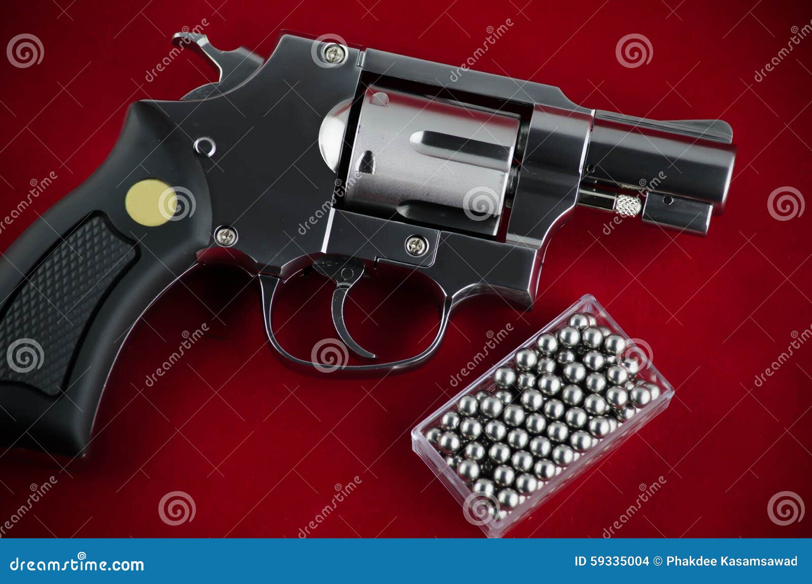 BB Gun Revolver stock photo. Image of rifle, gunsports - 59335004