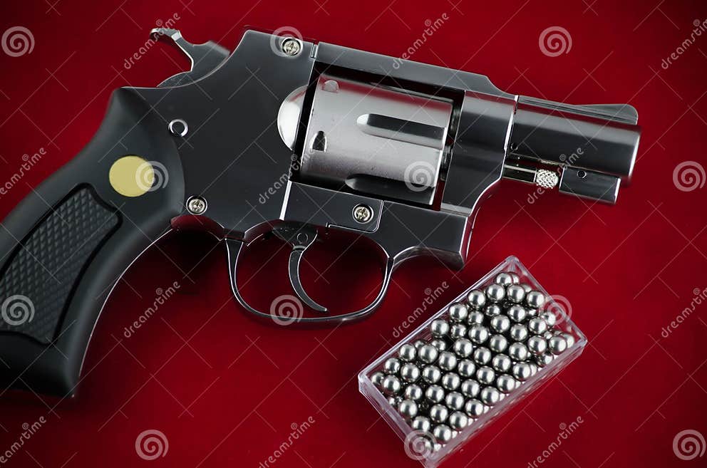BB Gun Revolver stock photo. Image of rifle, gunsports - 59335004