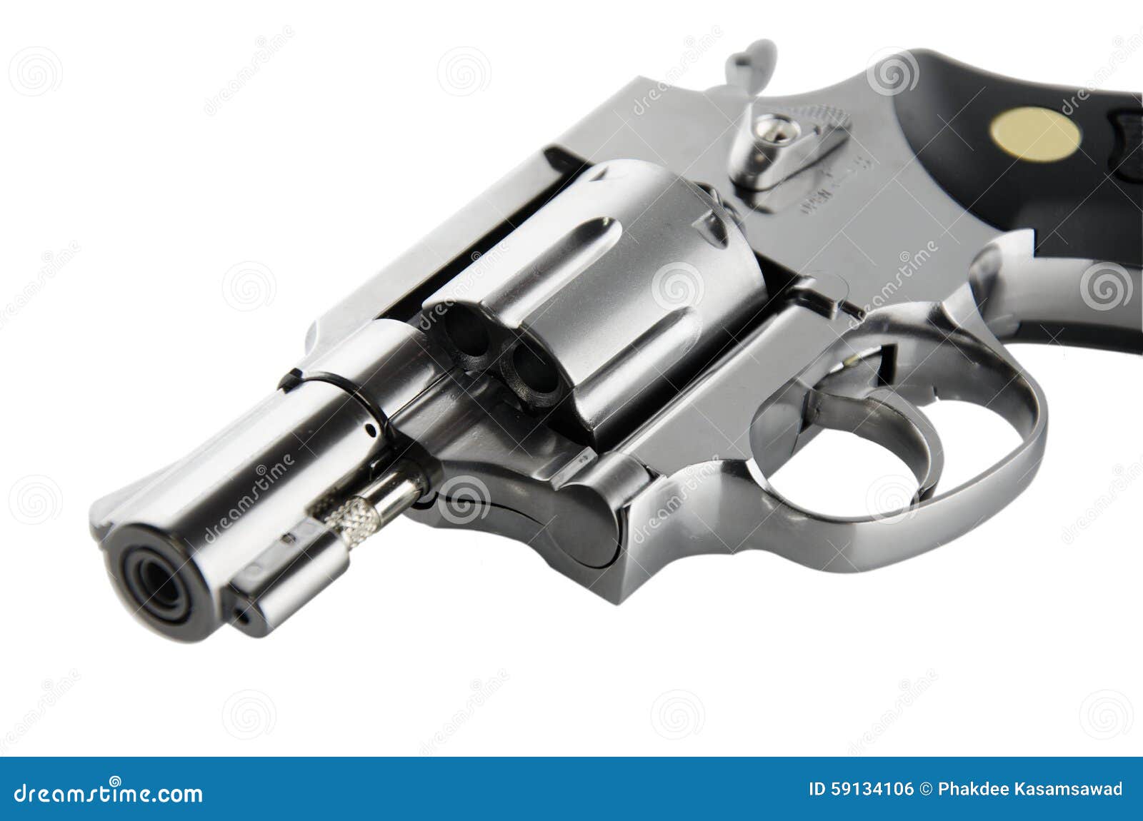 BB Gun Revolver stock photo. Image of reloairsoft, white - 59134106