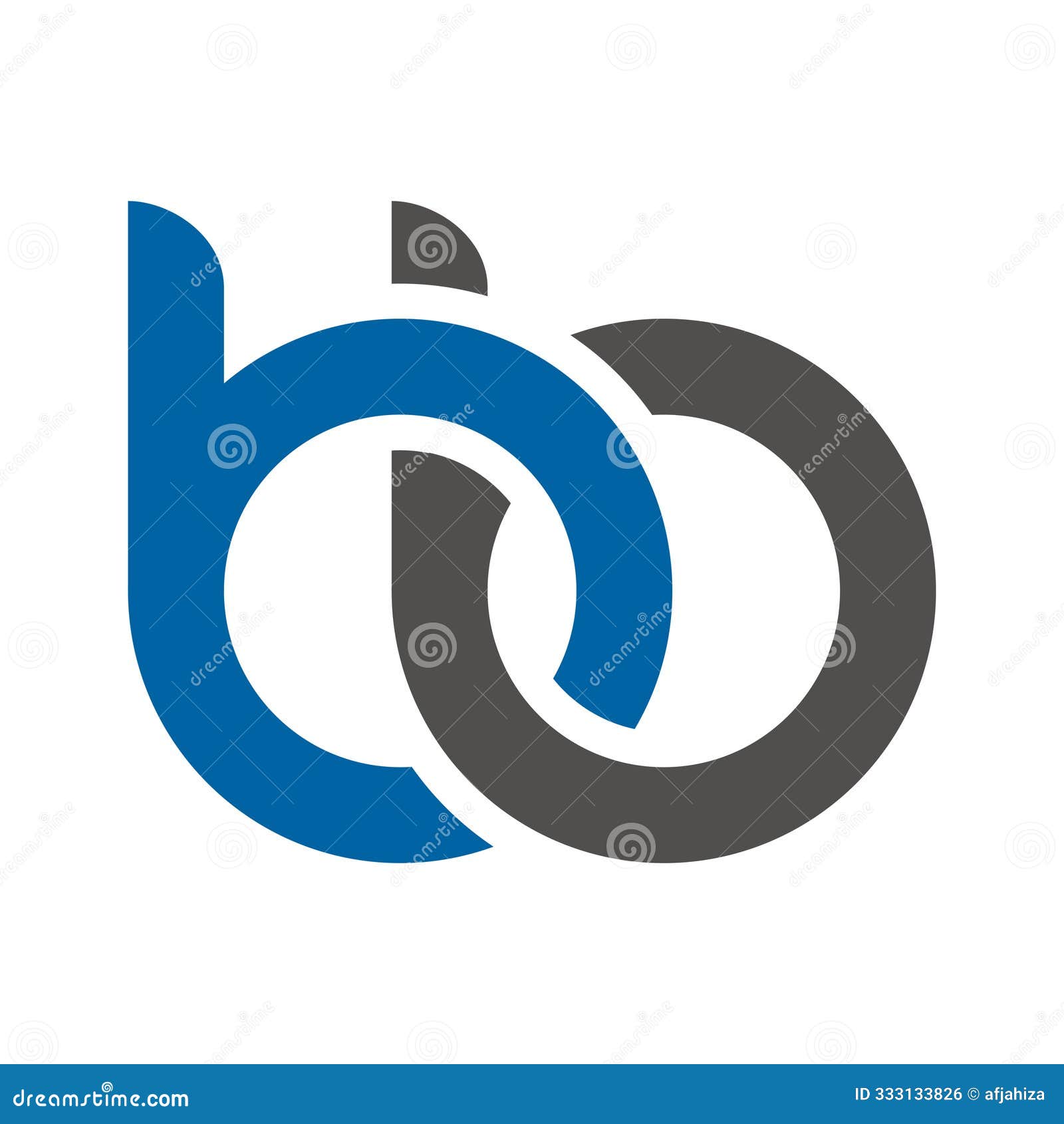 Bb Letter Link Logo Template Stock Vector - Illustration of template ...