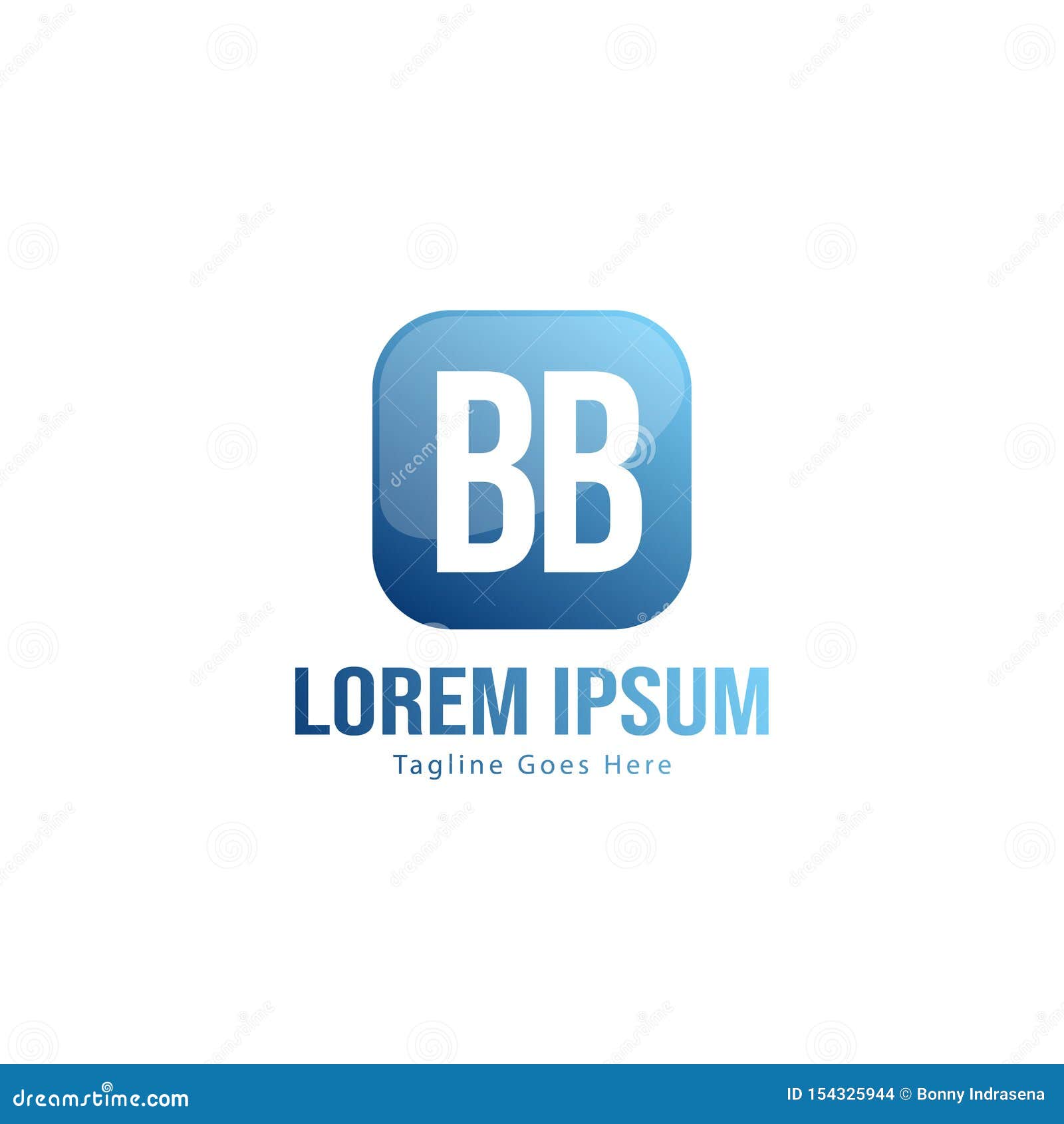 BB Letter Logo Design. Creative Modern BB Letters Icon Illustration ...