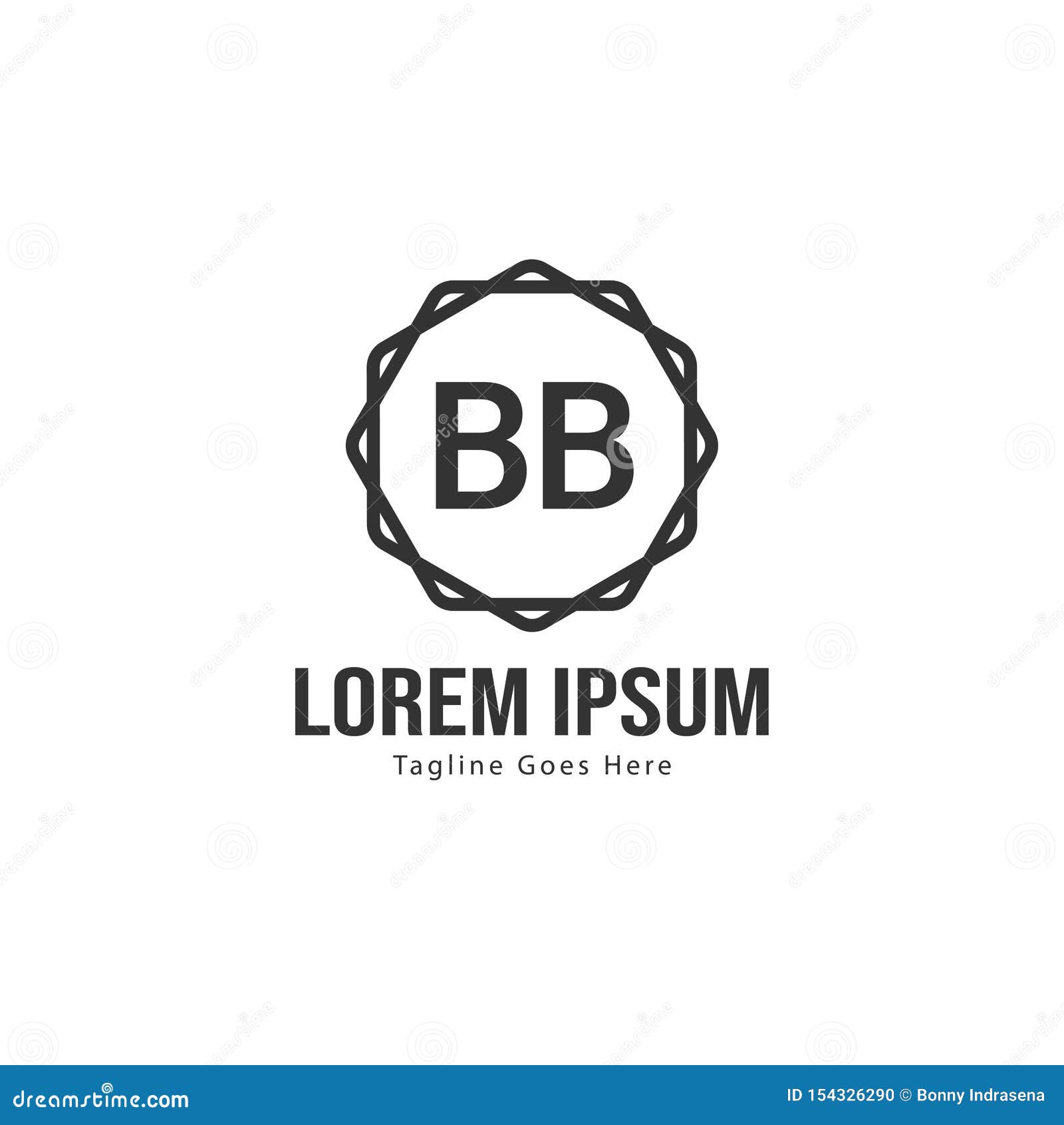 BB Letter Logo Design. Creative Modern BB Letters Icon Illustration ...