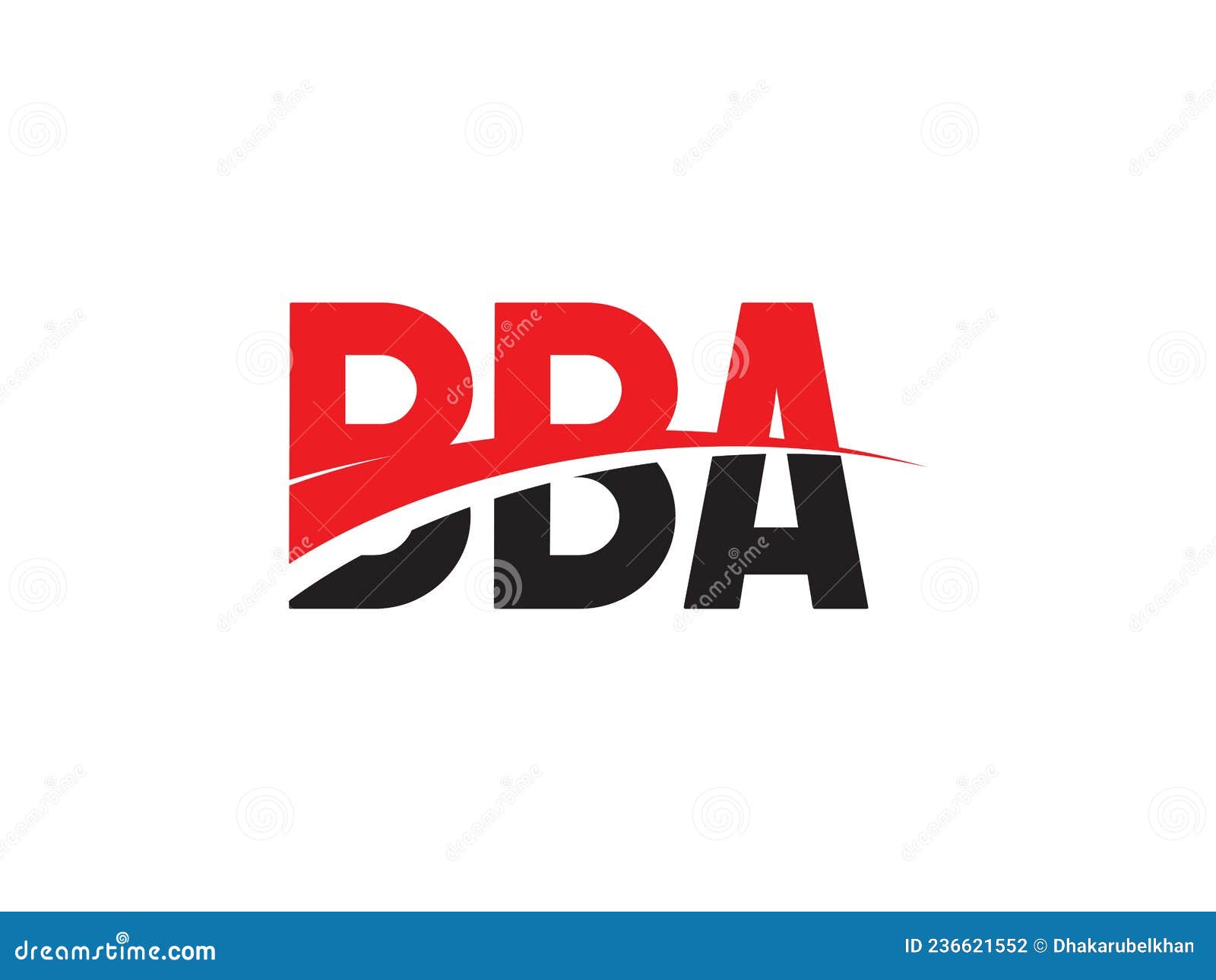 BBA Letter Initial Logo Design Vector Illustration Stock Vector ...