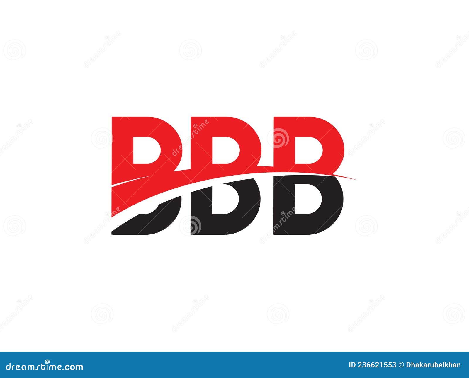 BBB Letter Initial Logo Design Vector Illustration Stock Vector ...