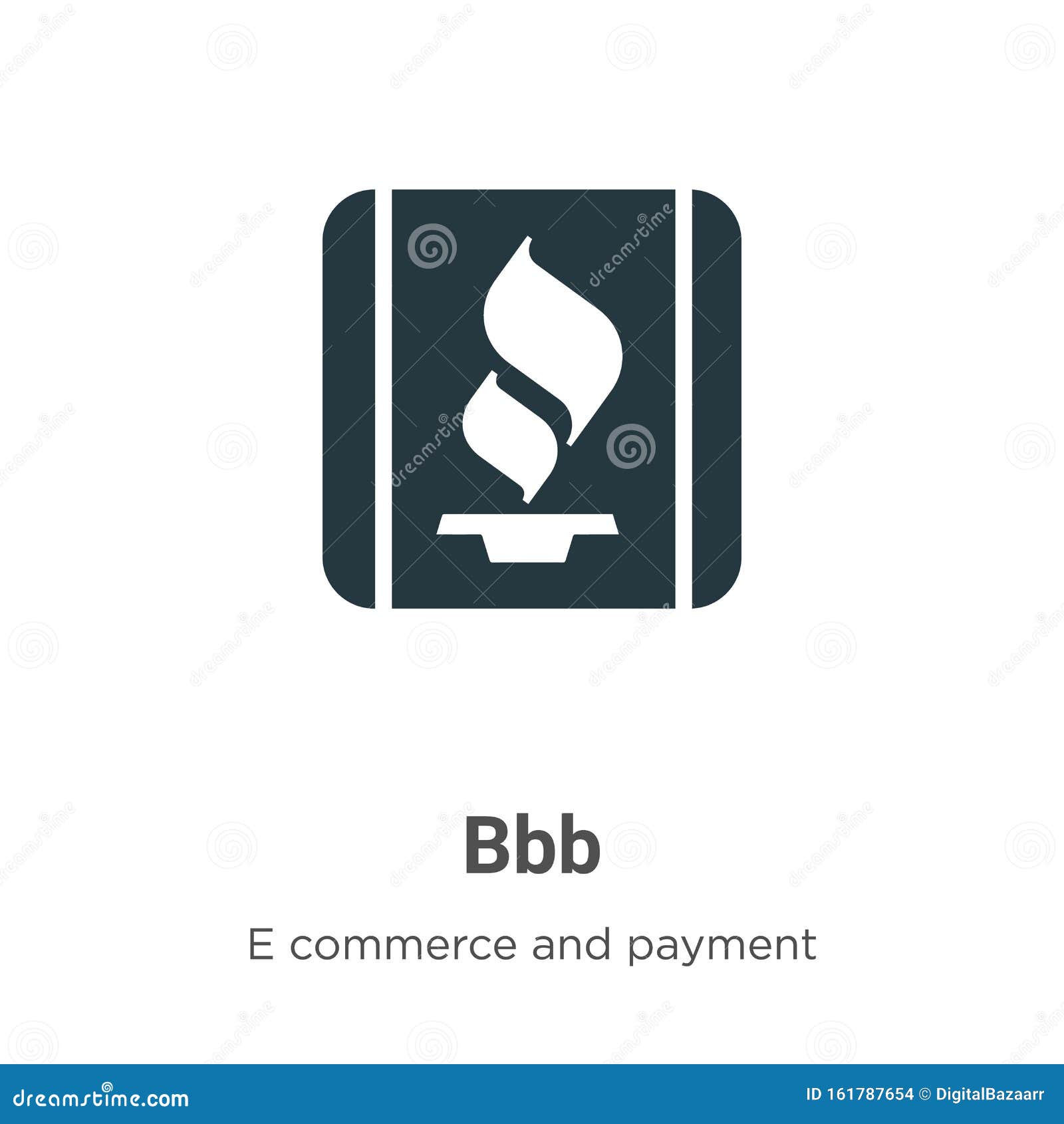 Bbb Vector Icon on White Background. Flat Vector Bbb Icon Symbol Sign from Modern E Commerce and ...