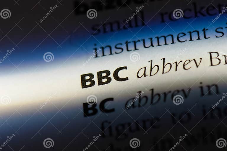 Bbc stock photo. Image of dictionary, english, idea - 114404776