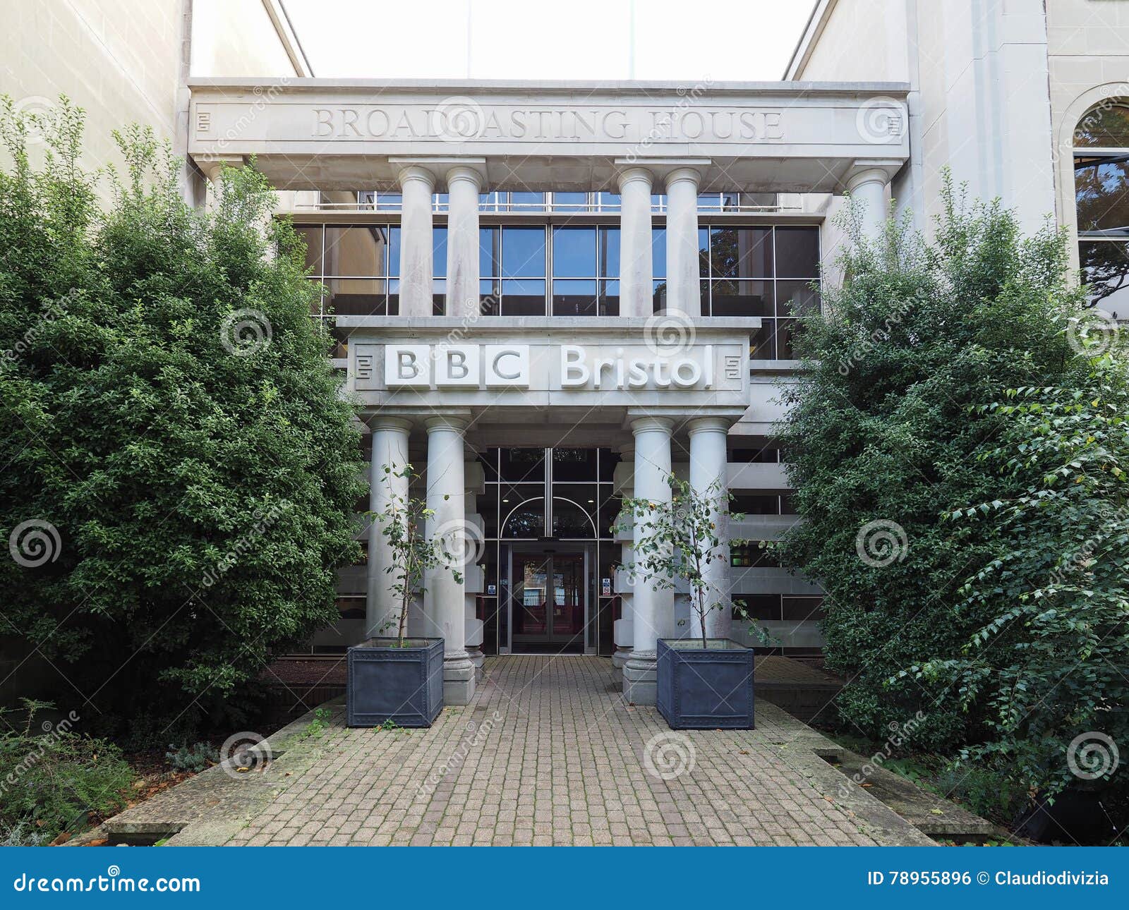 BBC Broadcasting House in Bristol Editorial Photo - Image of ...