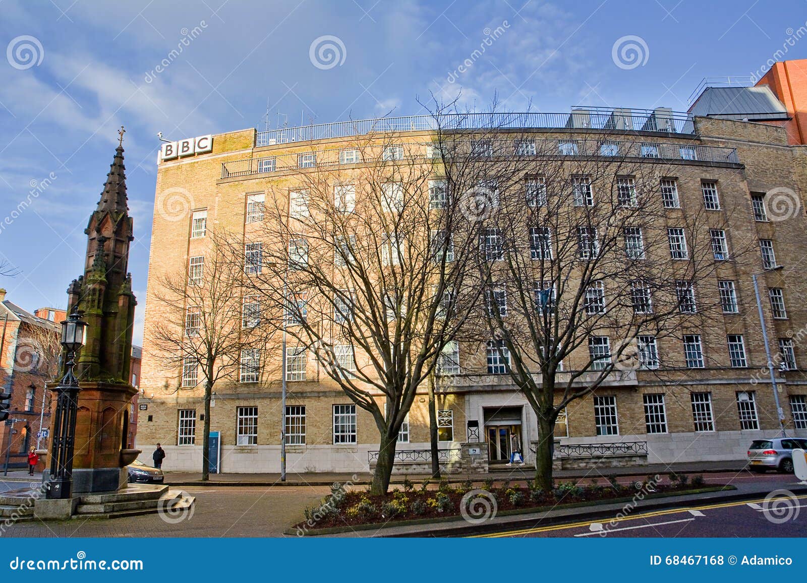 BBC building in Belfast editorial stock photo. Image of ulster - 68467168