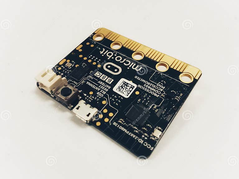 BBC Micro Bit a Small Microprocessor Used for Kids To Learn Modern ...