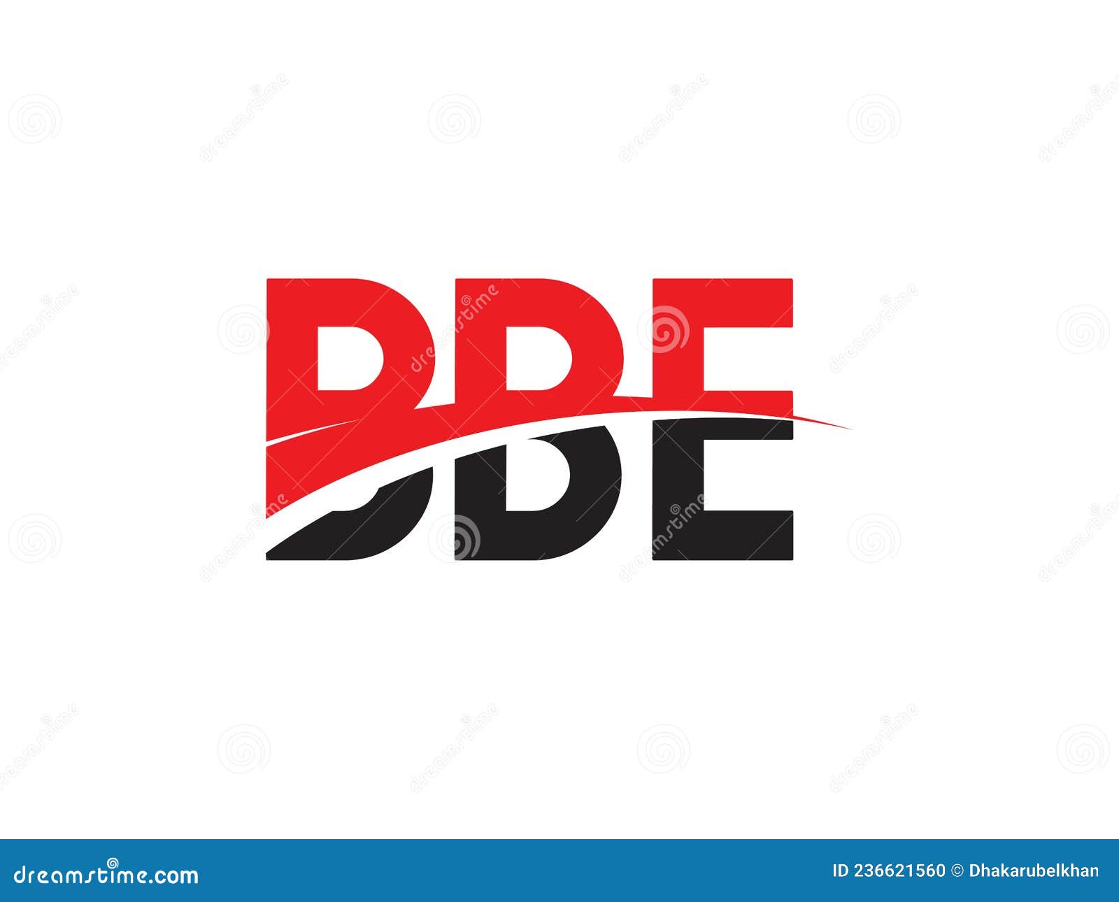 BBE Letter Initial Logo Design Vector Illustration Stock Vector ...
